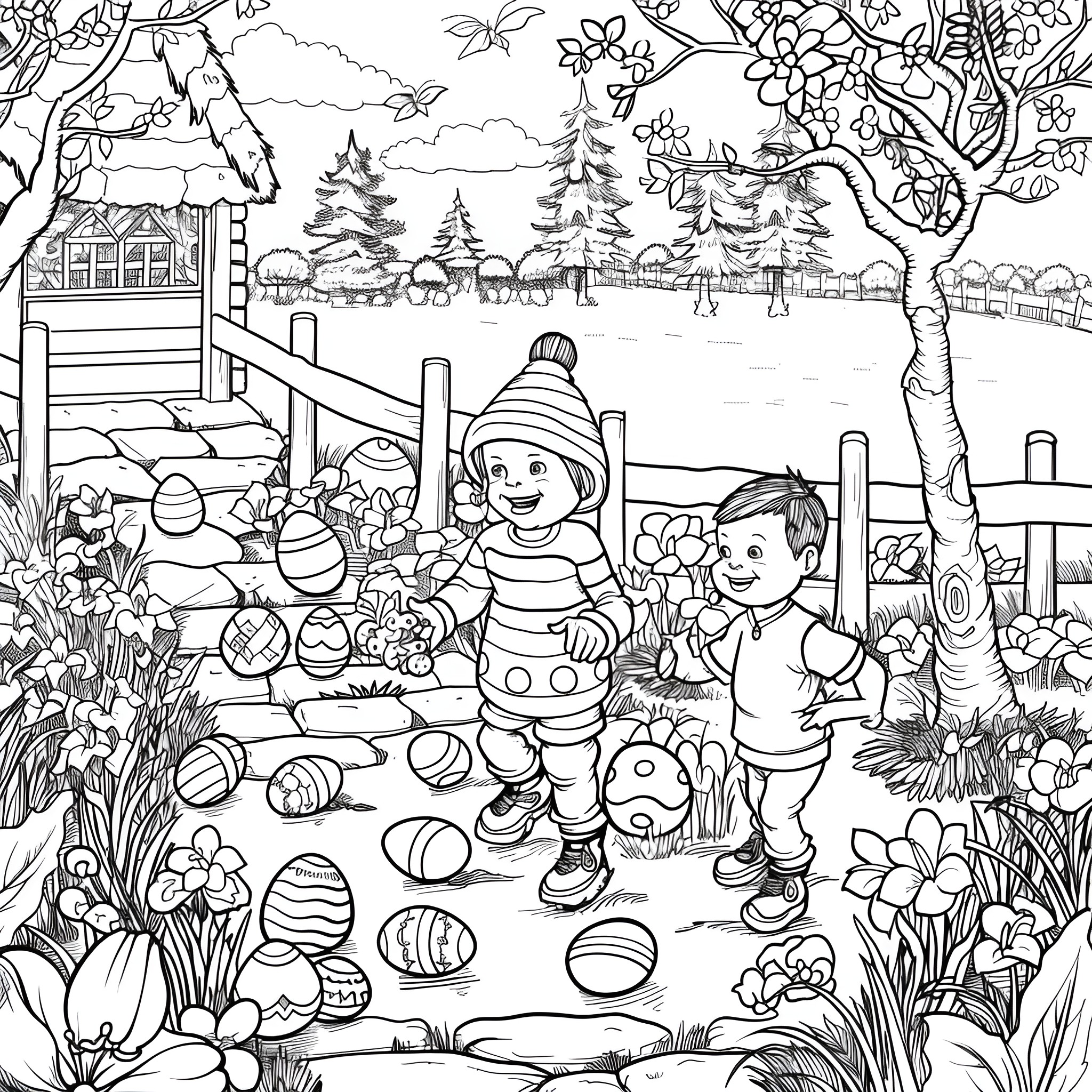 51 Best Easter Coloring Pages (Free Printable PDFs)