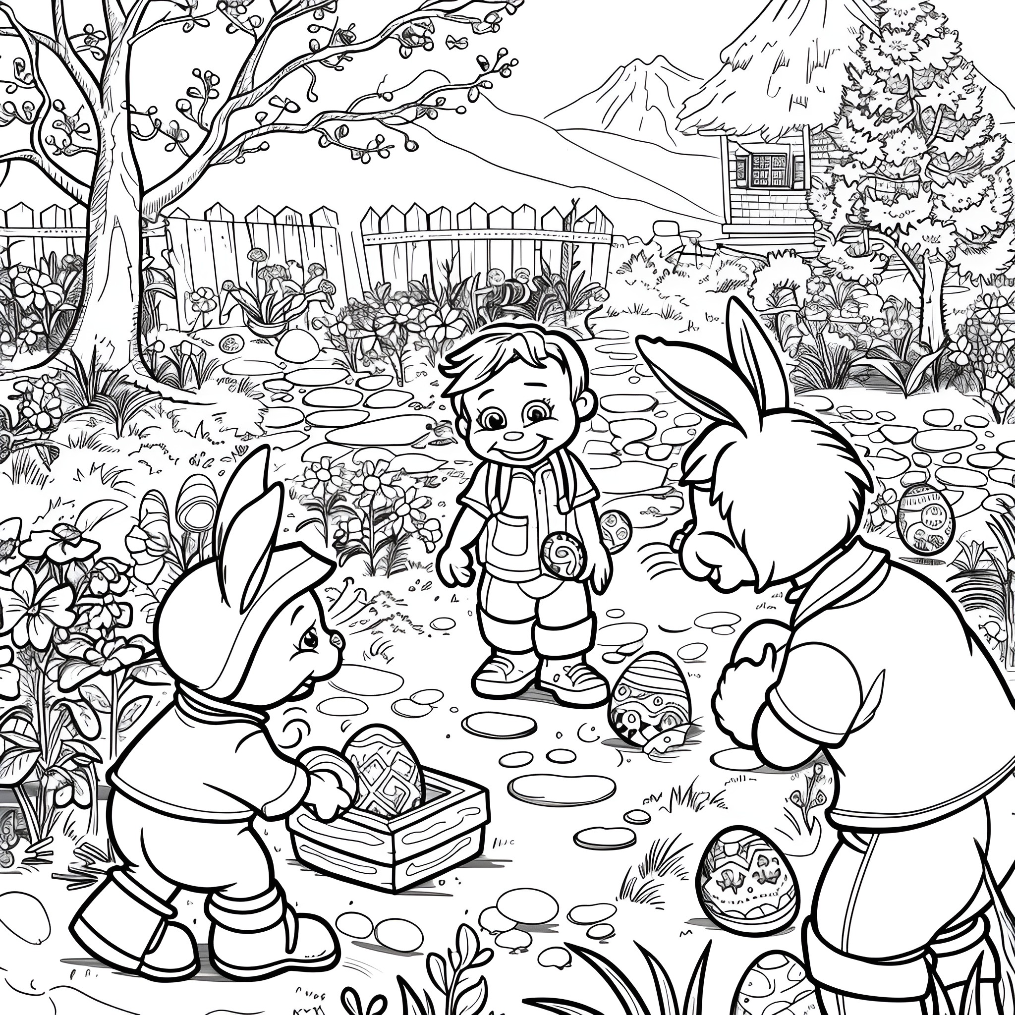 51 Best Easter Coloring Pages (Free Printable PDFs)