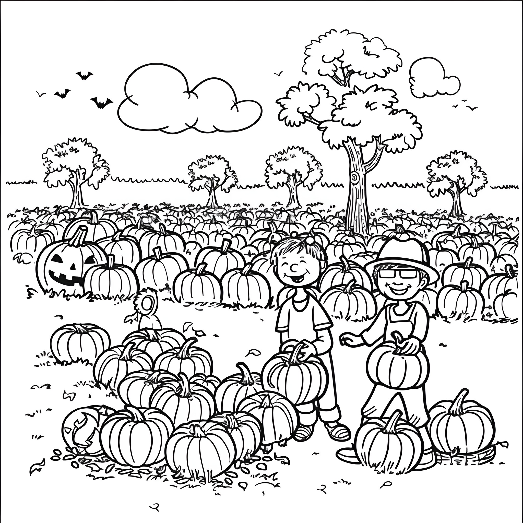 Best Fall Season Coloring Pages (Free Printable PDF)