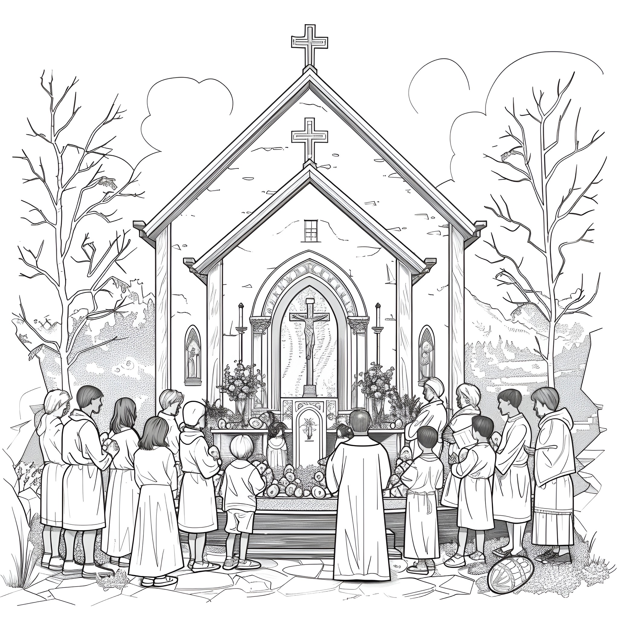 51 Best Easter Coloring Pages (Free Printable PDFs)