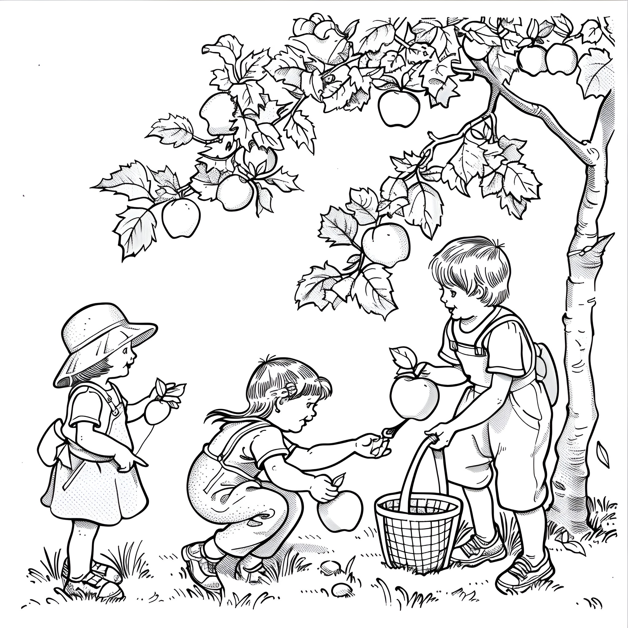 Best Fall Season Coloring Pages (Free Printable PDF)