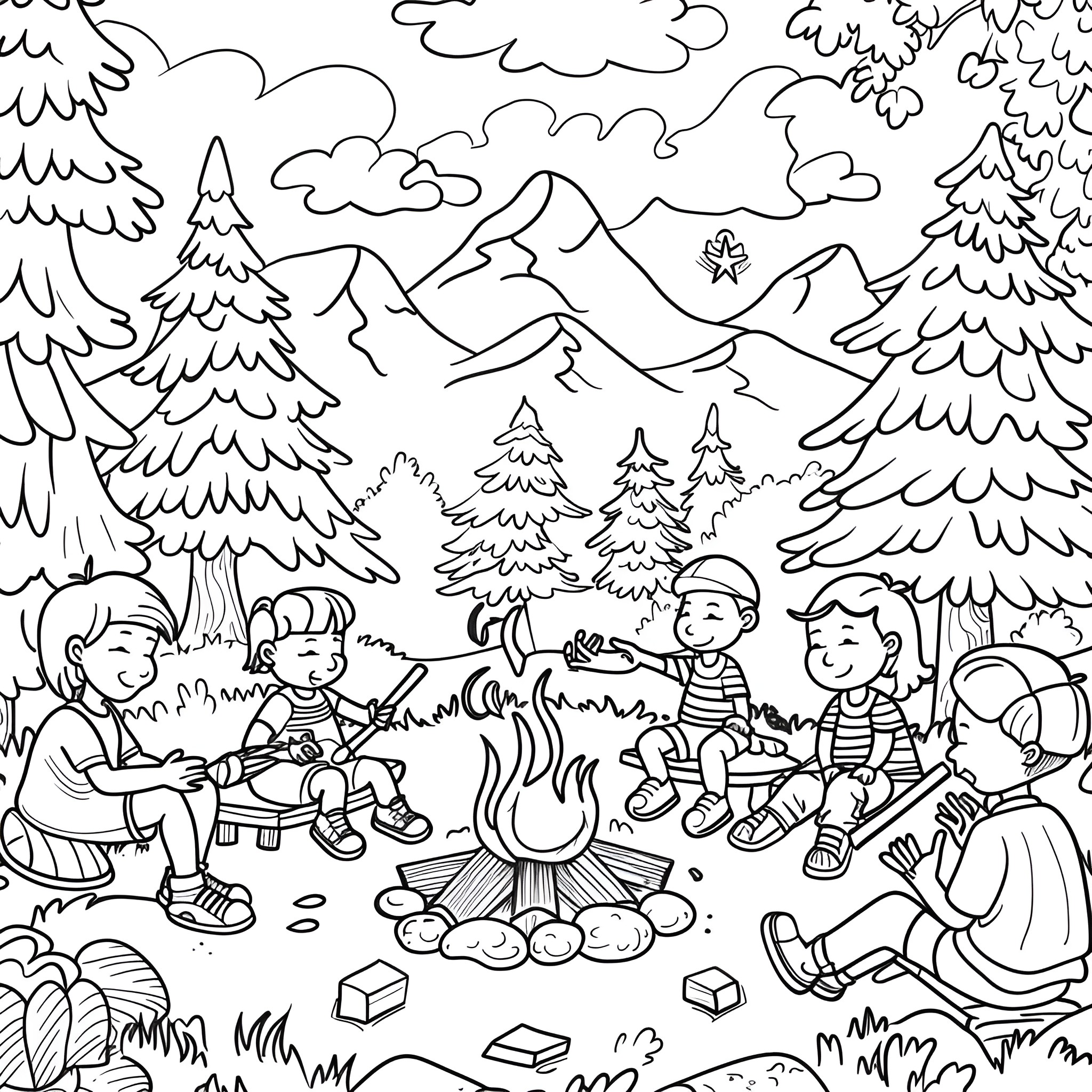 Best Summer Coloring Pages (Free Printable PDF)