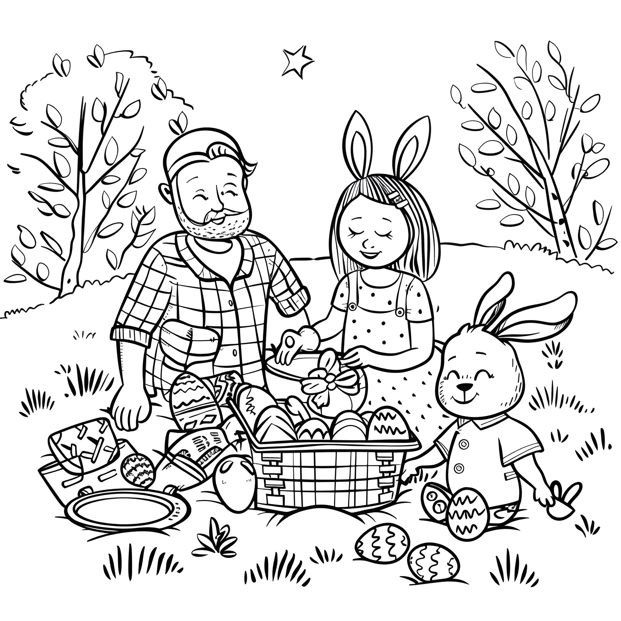 51 Best Easter Coloring Pages (Free Printable PDFs)