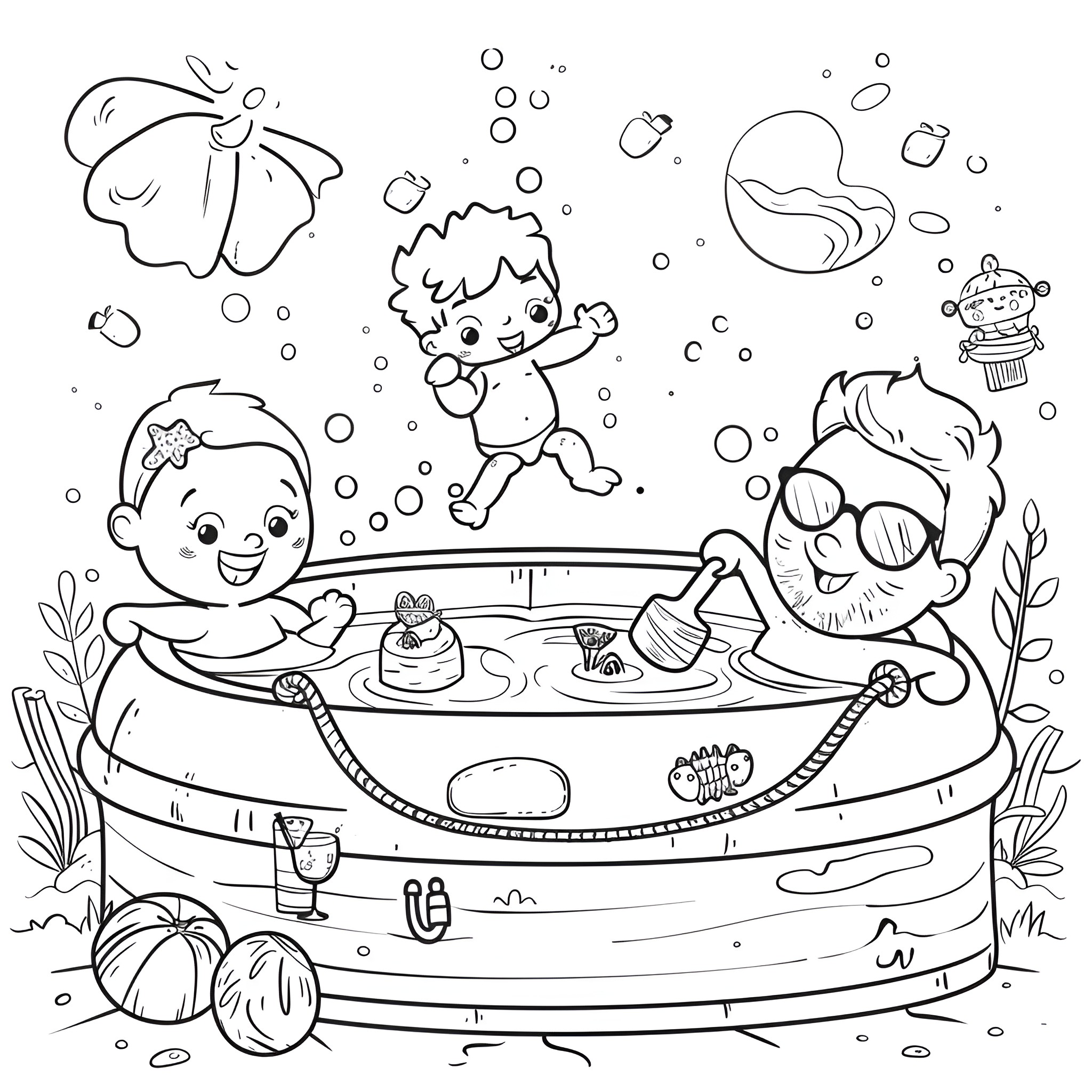 Best Summer Coloring Pages (Free Printable PDF)