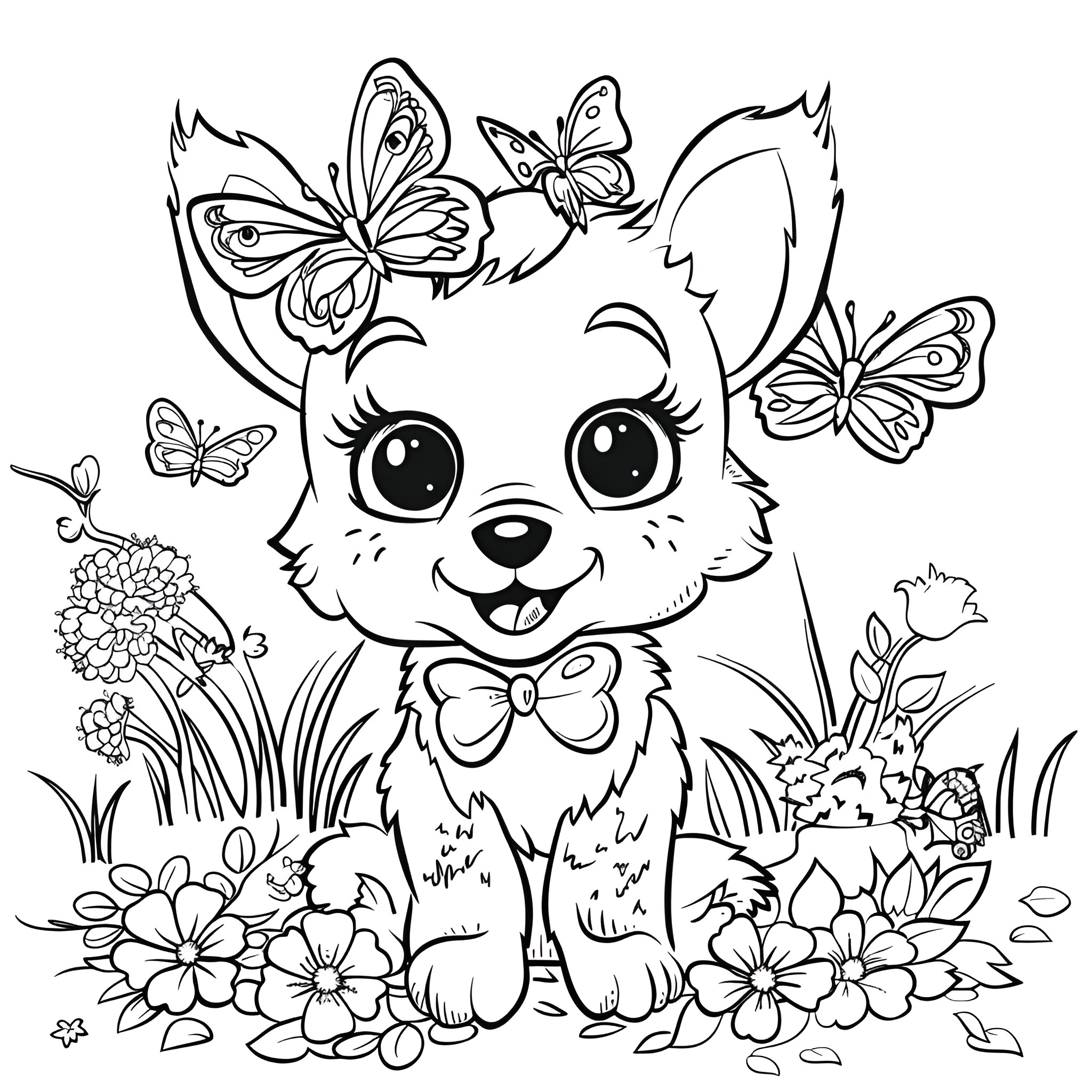134 Best Animal Coloring Pages (Free Printable PDFs)