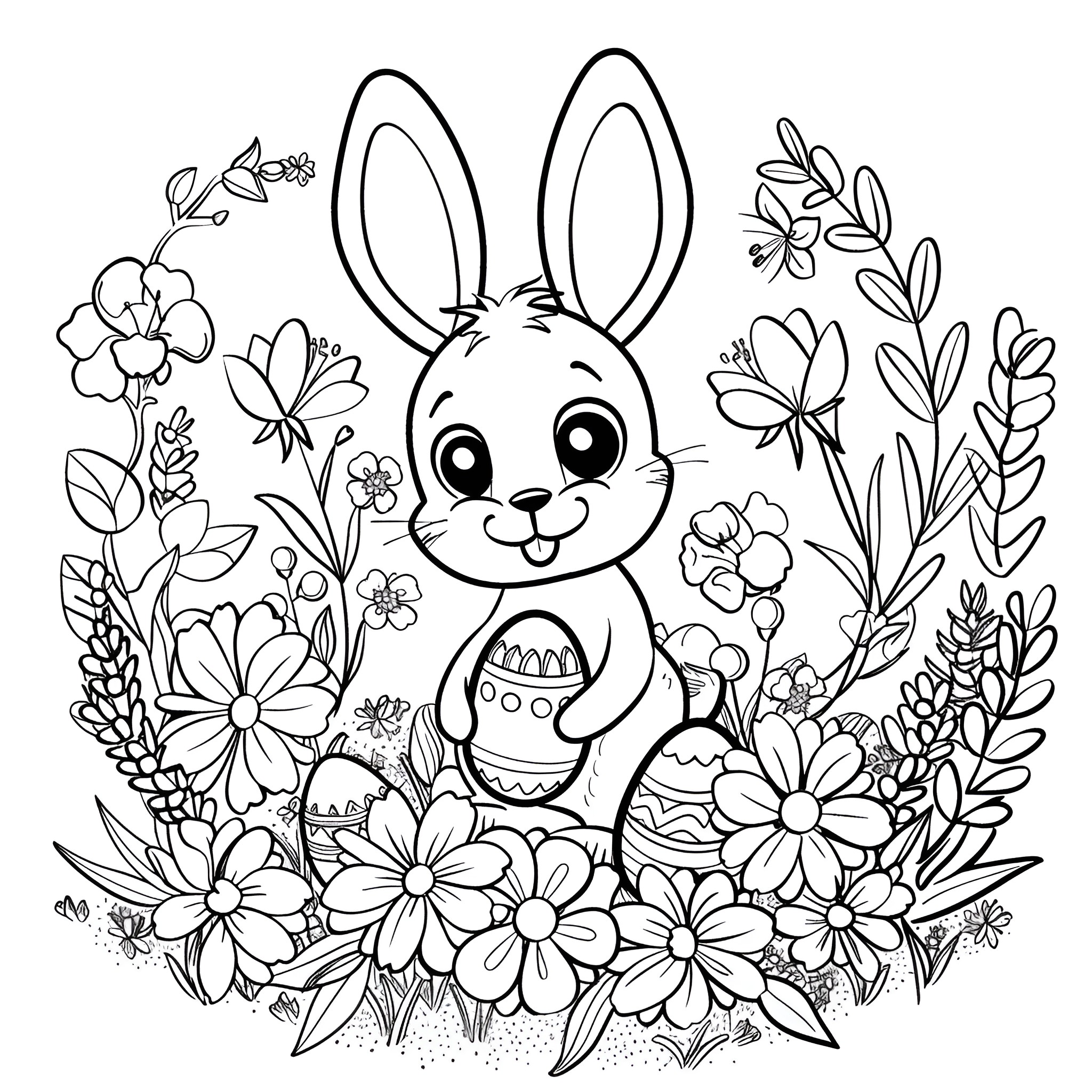 51 Best Easter Coloring Pages (Free Printable PDFs)