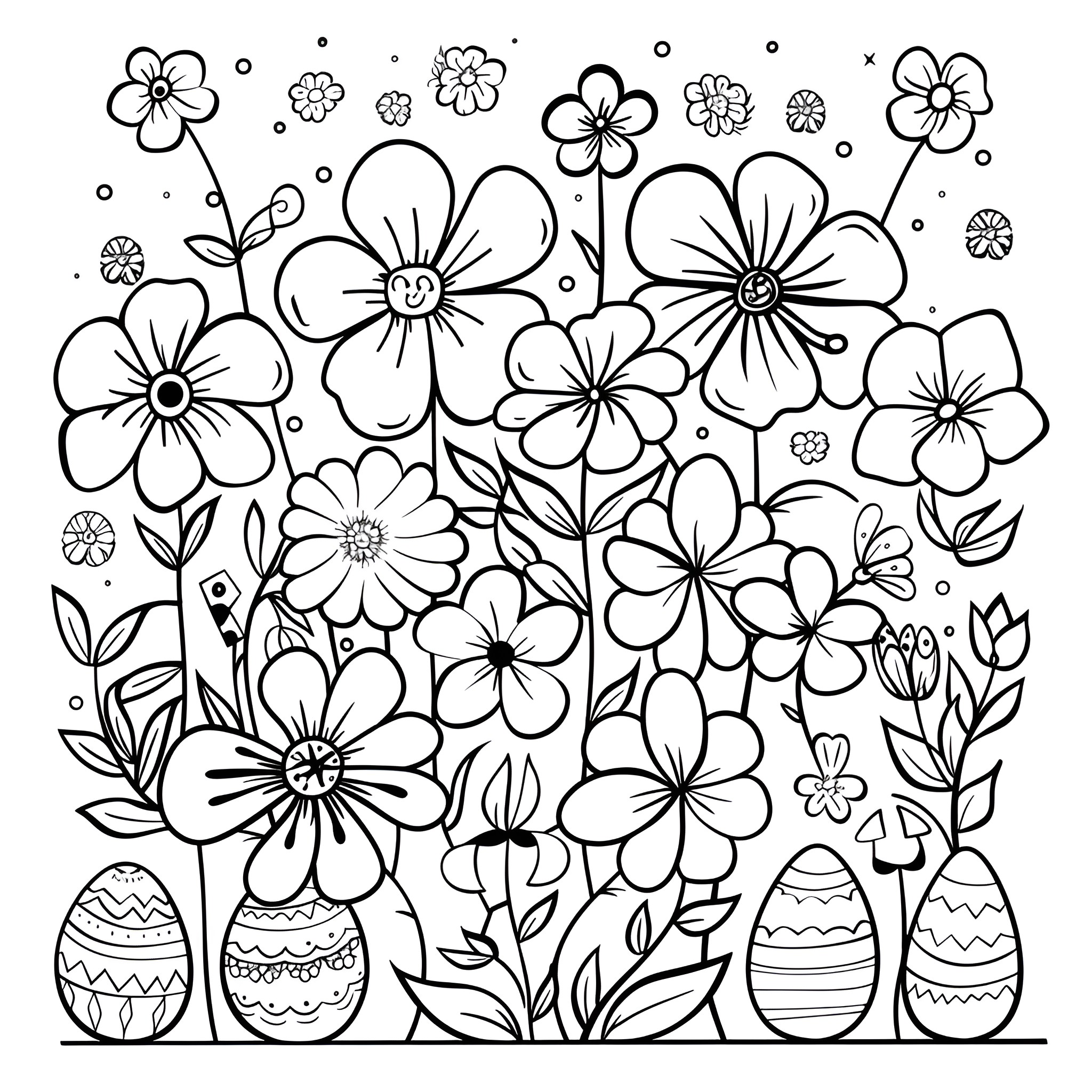 51 Best Easter Coloring Pages (Free Printable PDFs)