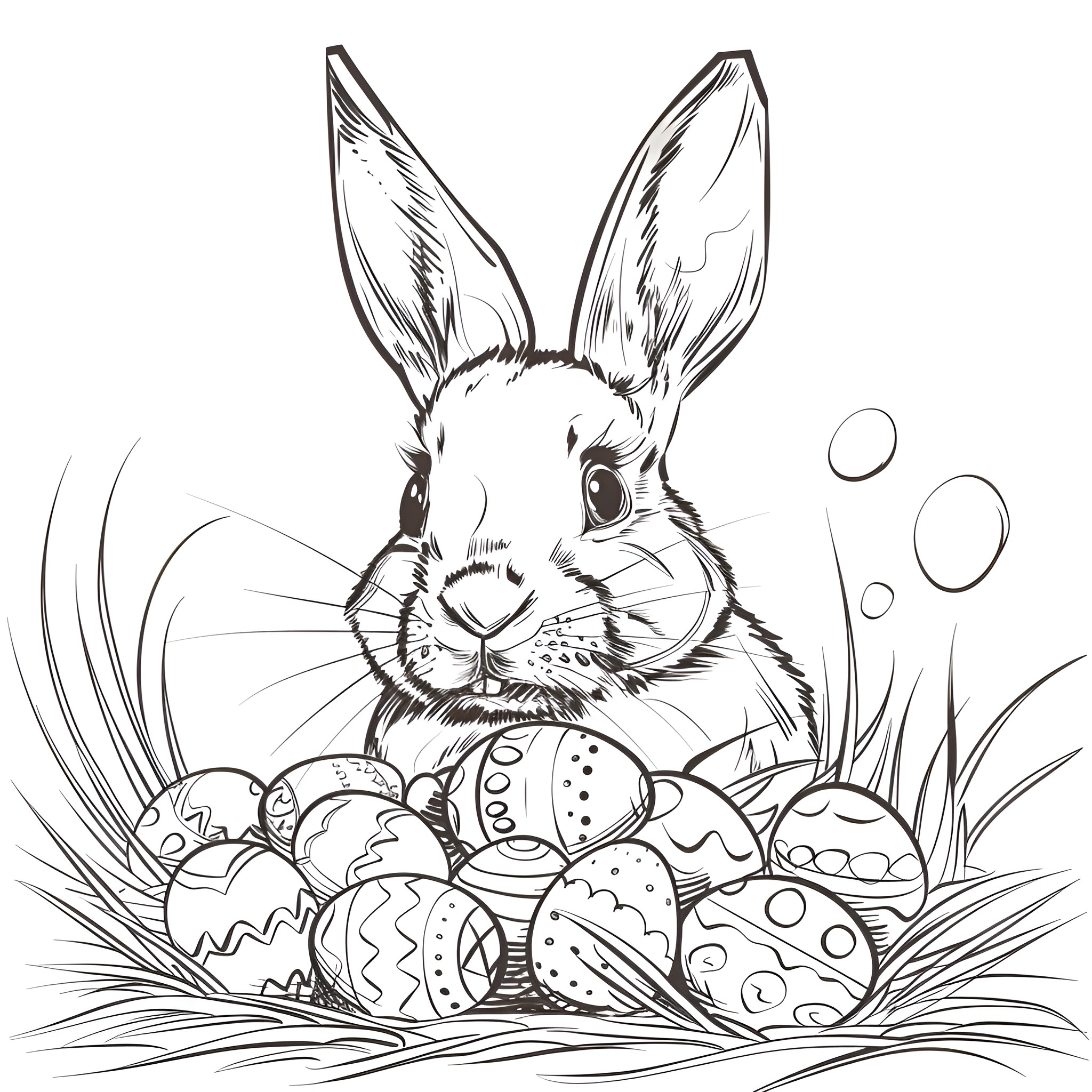 51 Best Easter Coloring Pages (Free Printable PDFs)