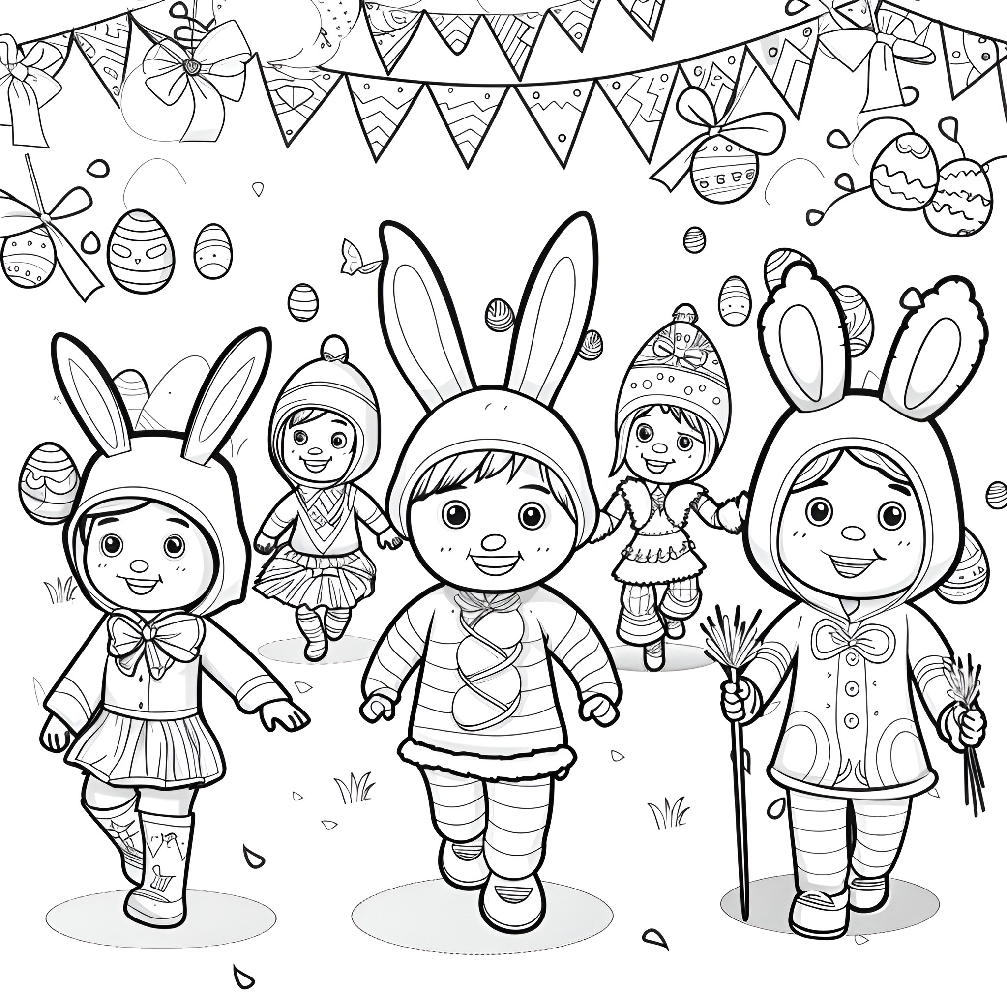 51 Best Easter Coloring Pages (Free Printable PDFs)
