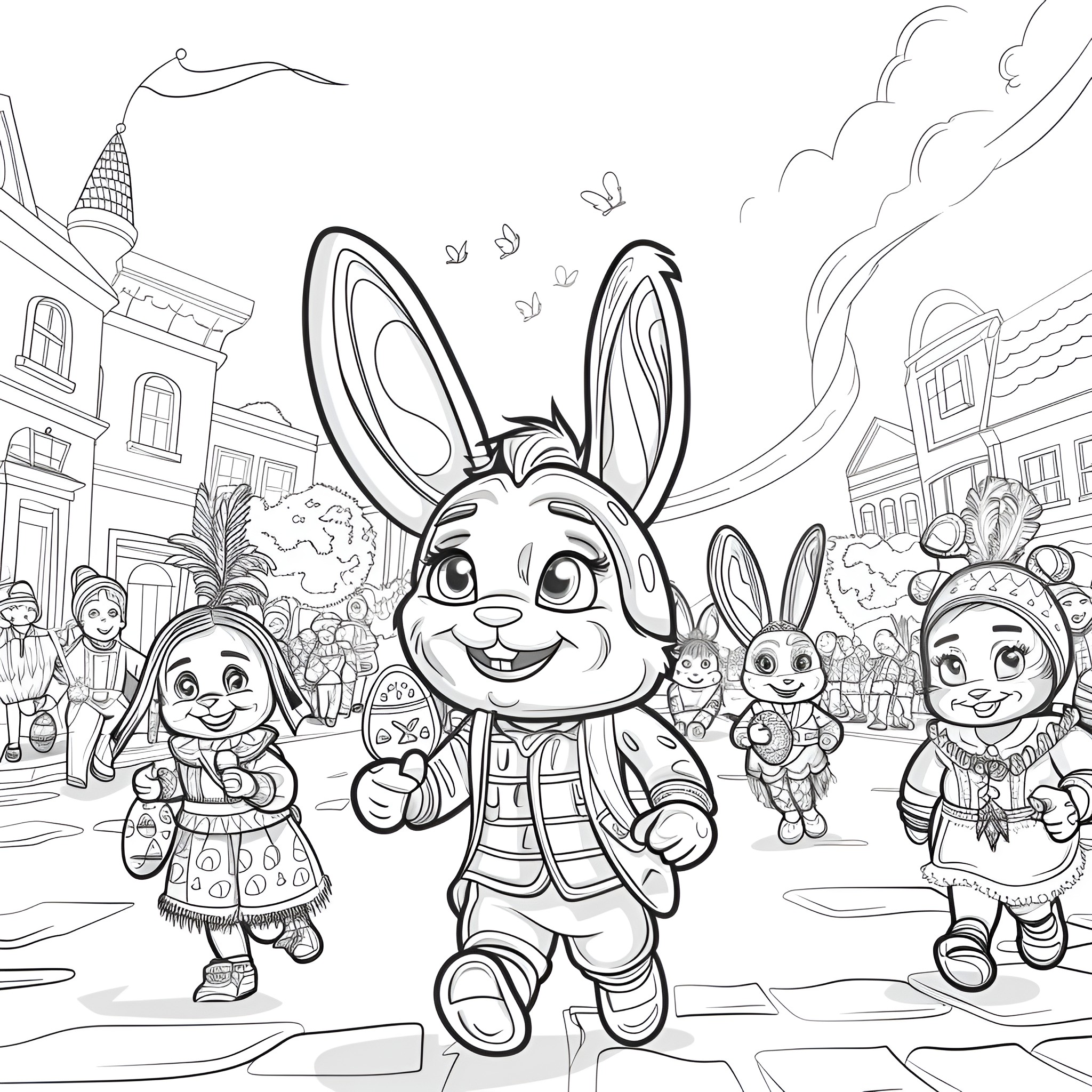 51 Best Easter Coloring Pages (Free Printable PDFs)