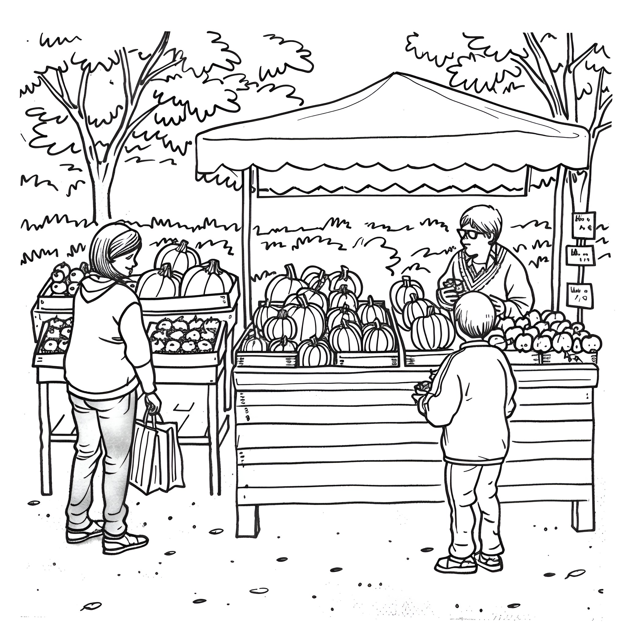 Best Fall Season Coloring Pages (Free Printable PDF)