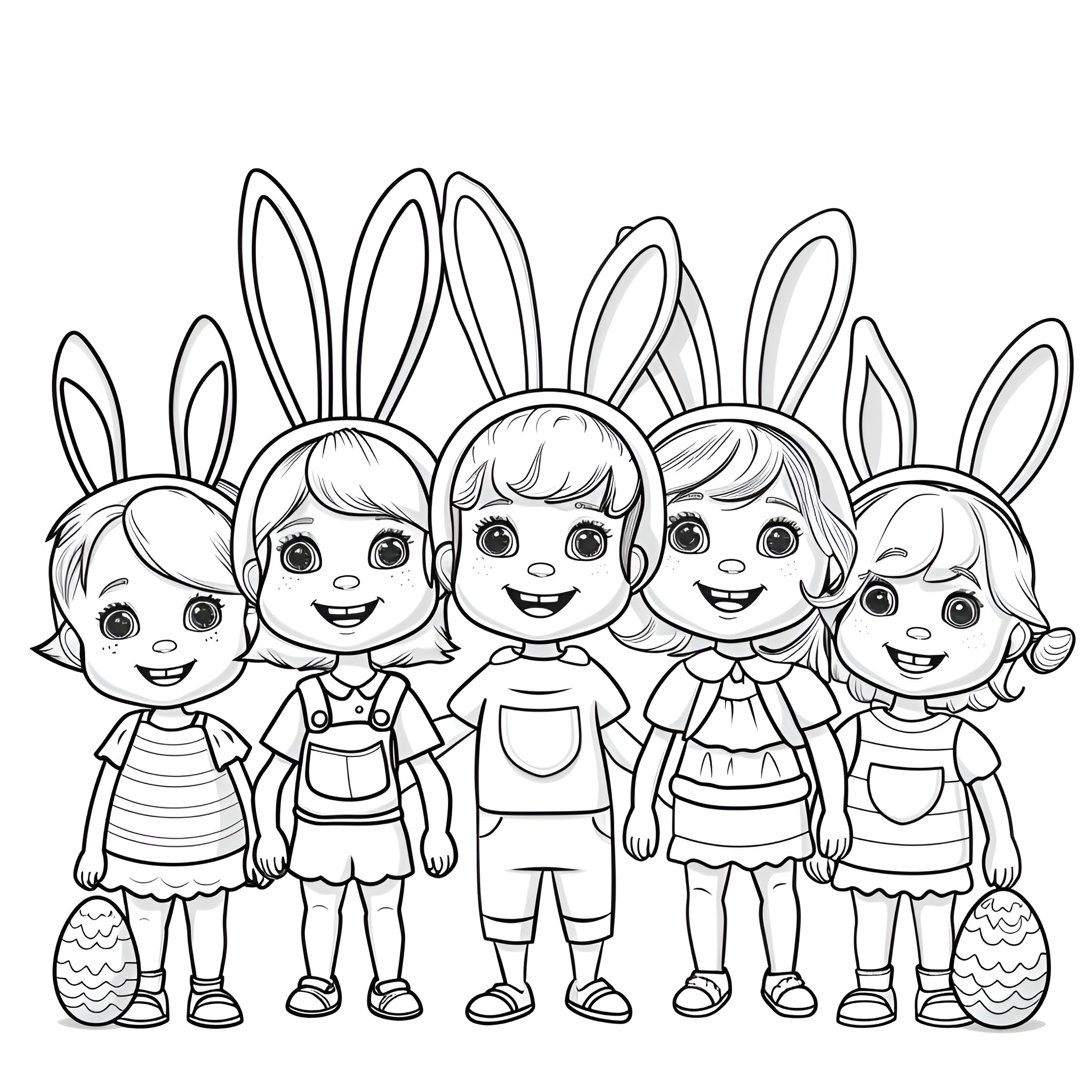 Best Easter Coloring Pages (Free Printable PDF)