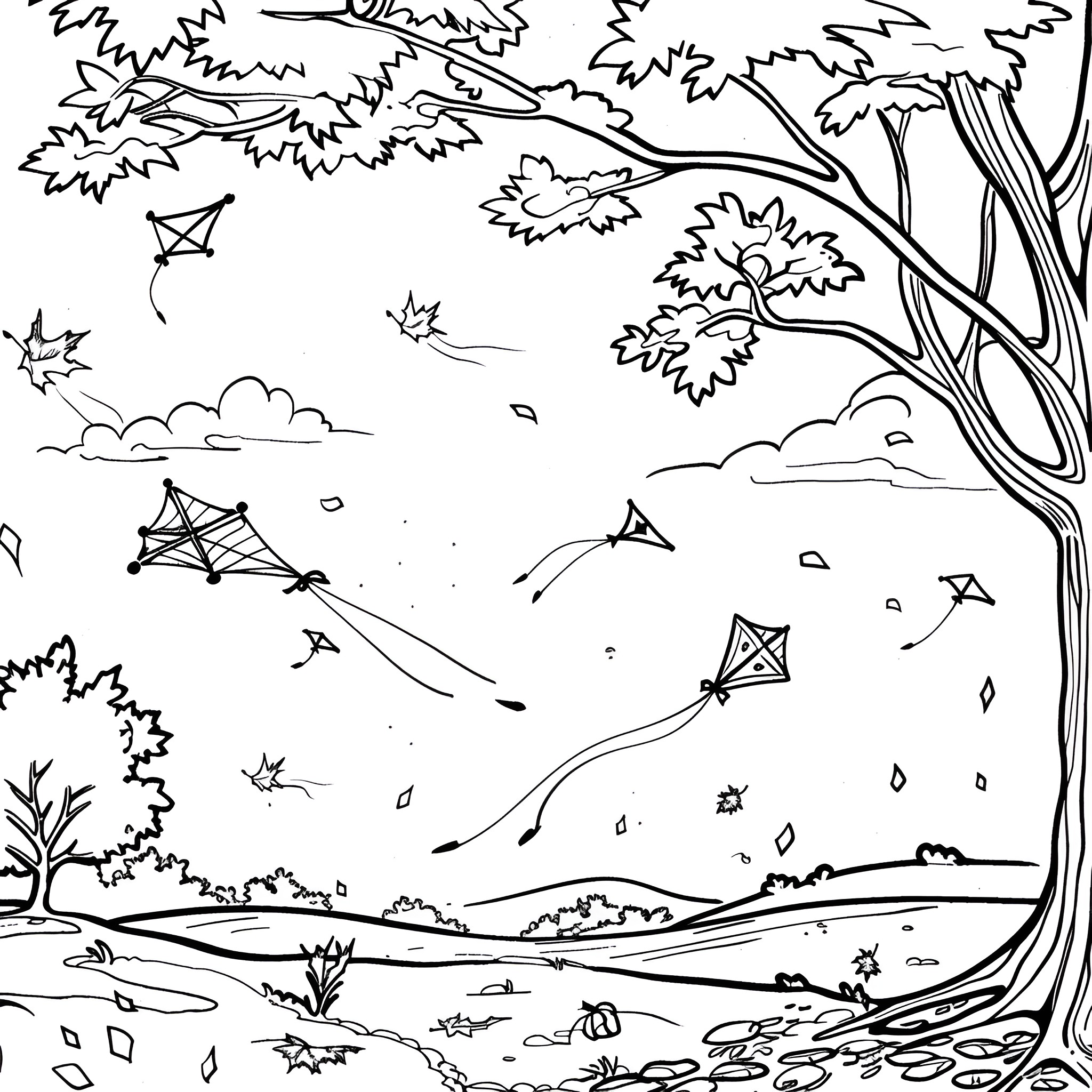 Best Fall Season Coloring Pages (Free Printable PDF)