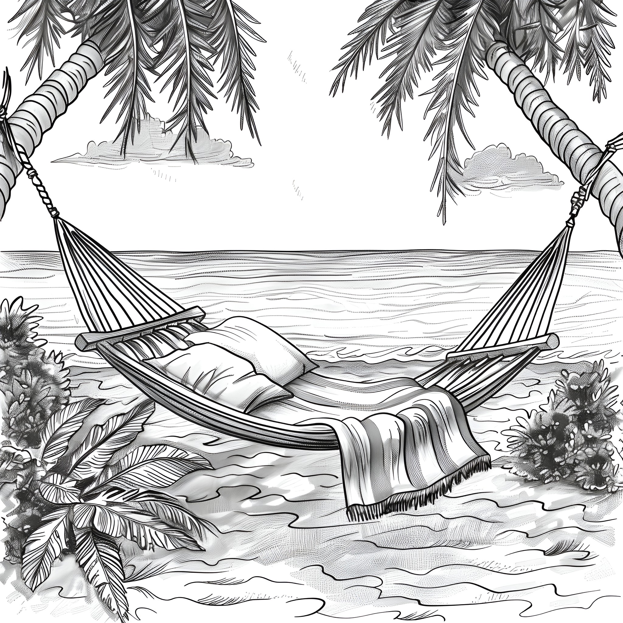 107 Best Summer Coloring Pages (Free Printable PDFs)