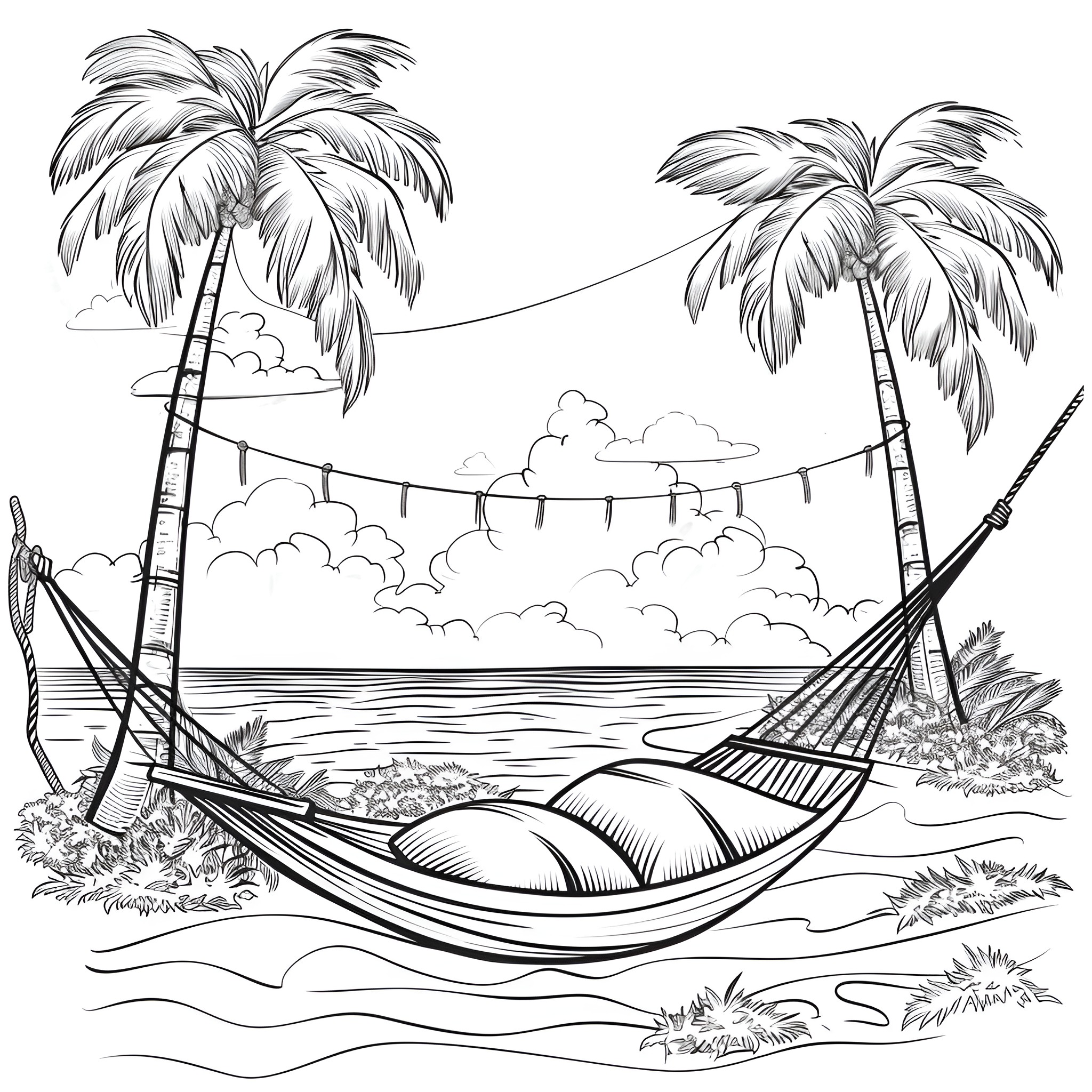 Best Summer Coloring Pages (Free Printable PDF)