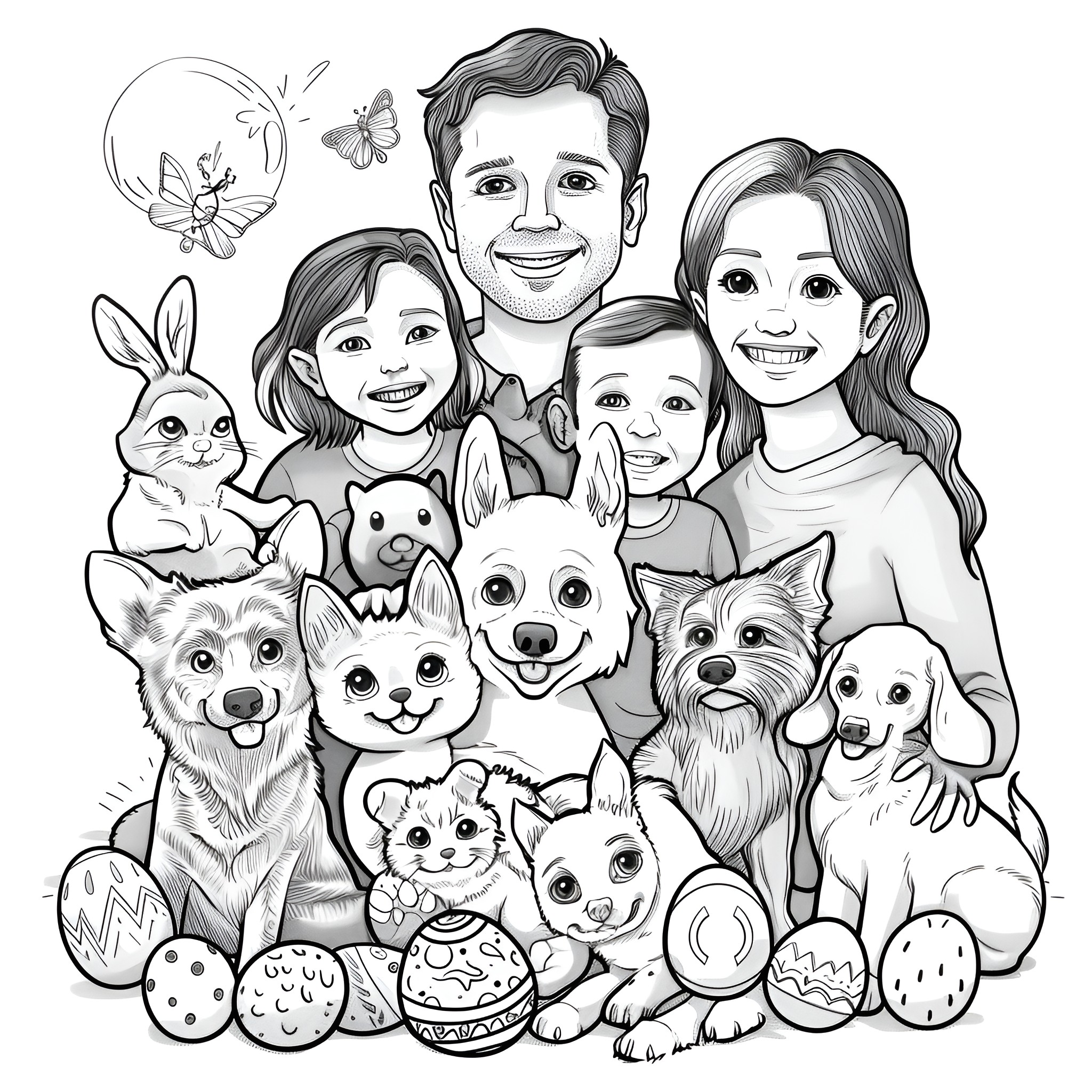 51 Best Easter Coloring Pages (Free Printable PDFs)