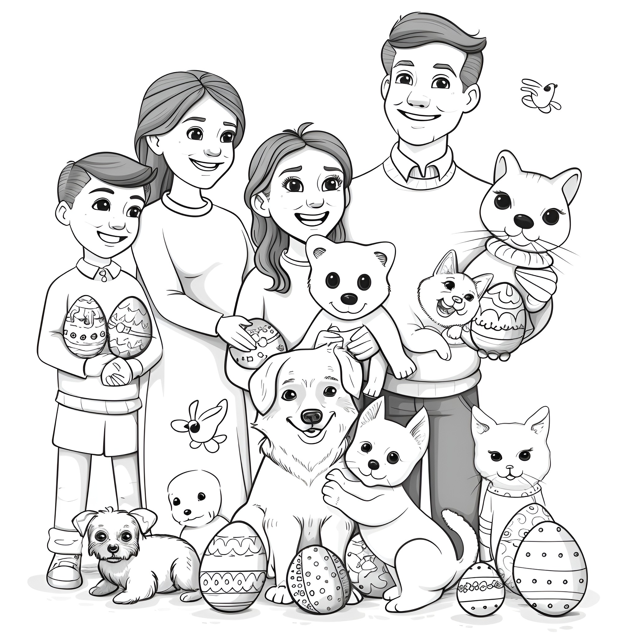 51 Best Easter Coloring Pages (Free Printable PDFs)