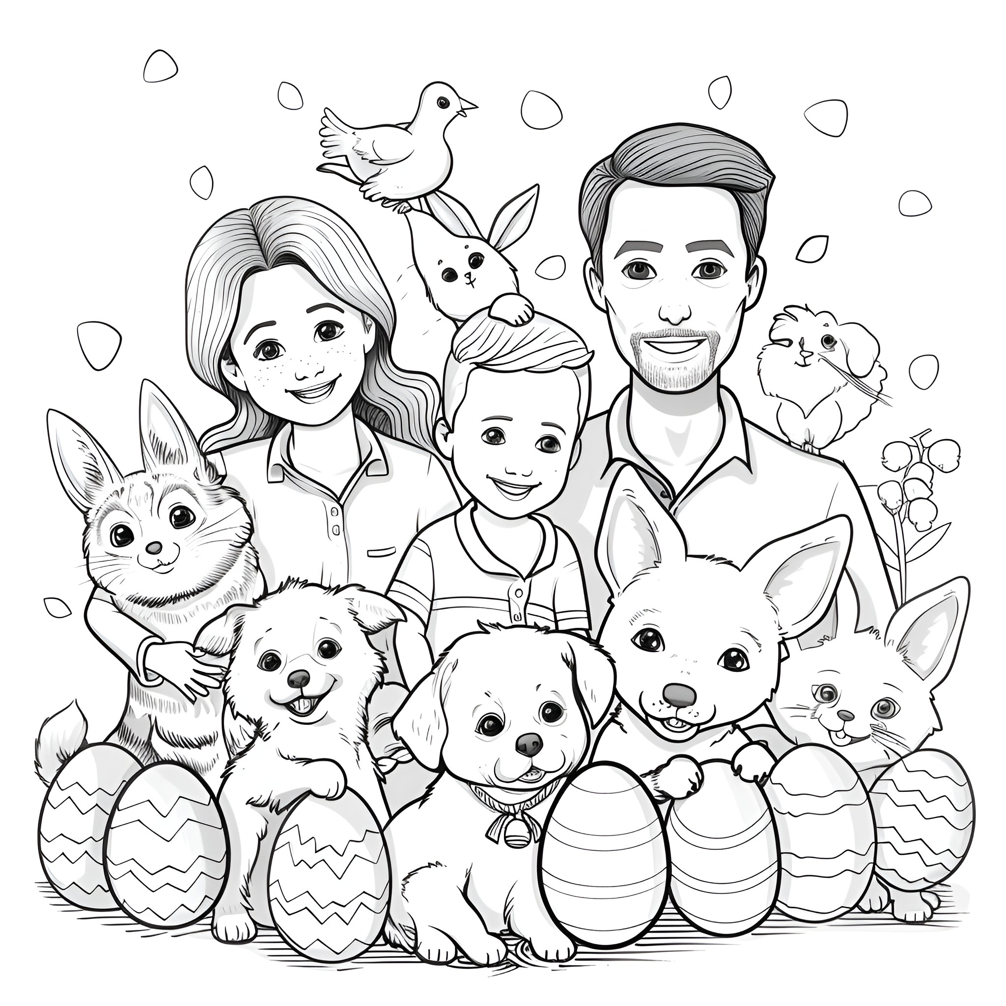 51 Best Easter Coloring Pages (Free Printable PDFs)