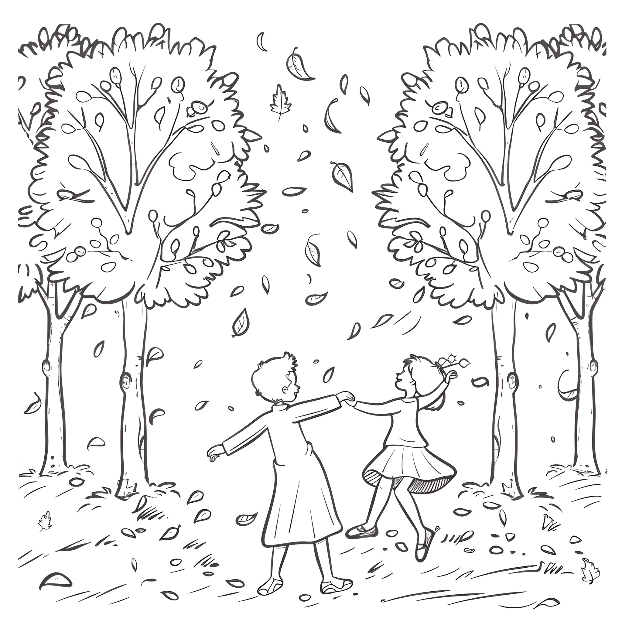 Best Fall Season Coloring Pages (Free Printable PDF)