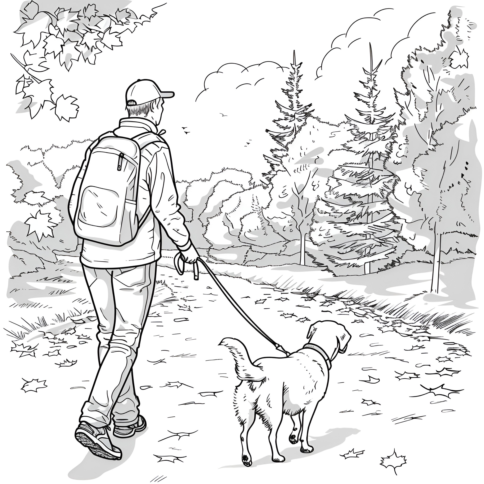 Best Fall Season Coloring Pages (Free Printable PDF)