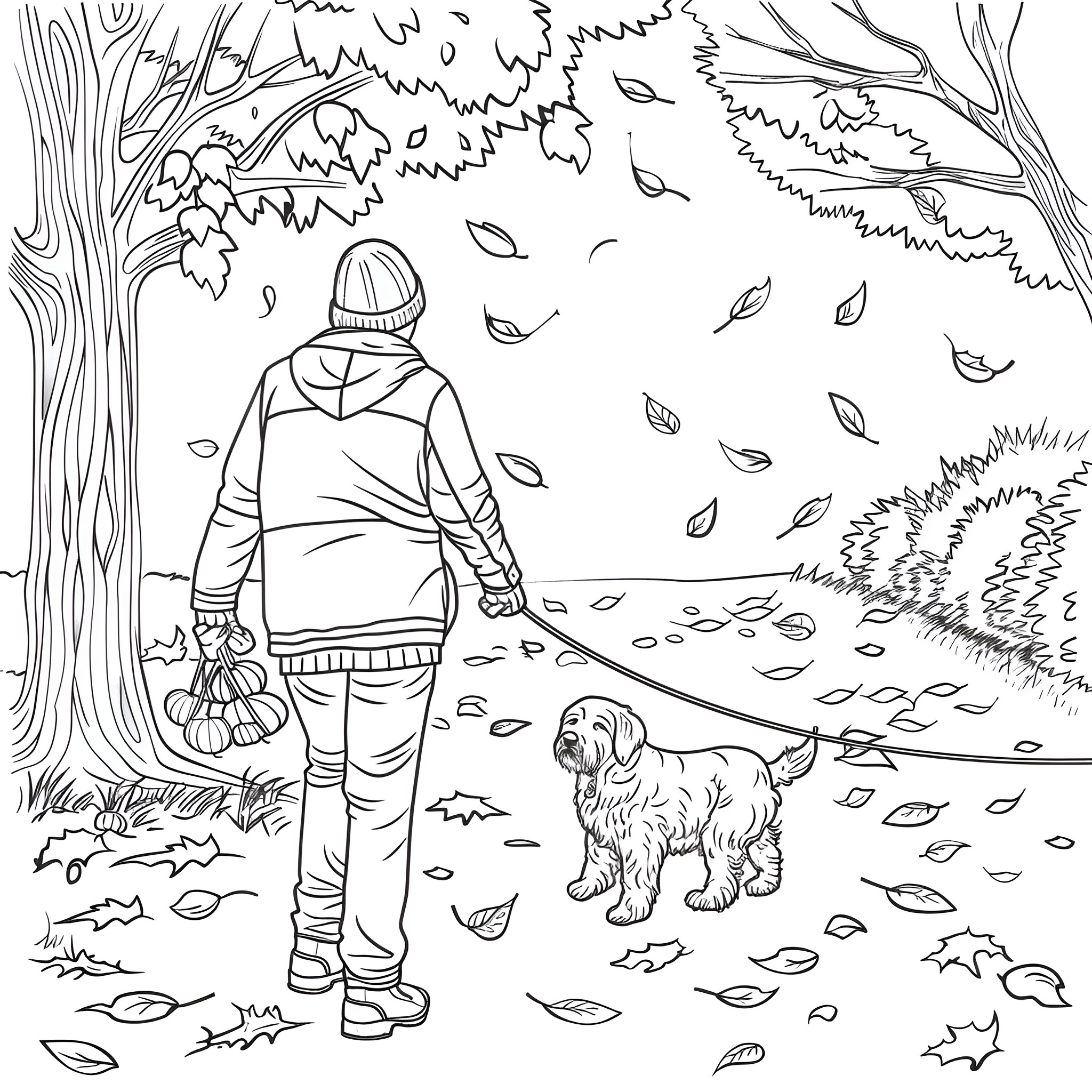Best Fall Season Coloring Pages (Free Printable PDF)
