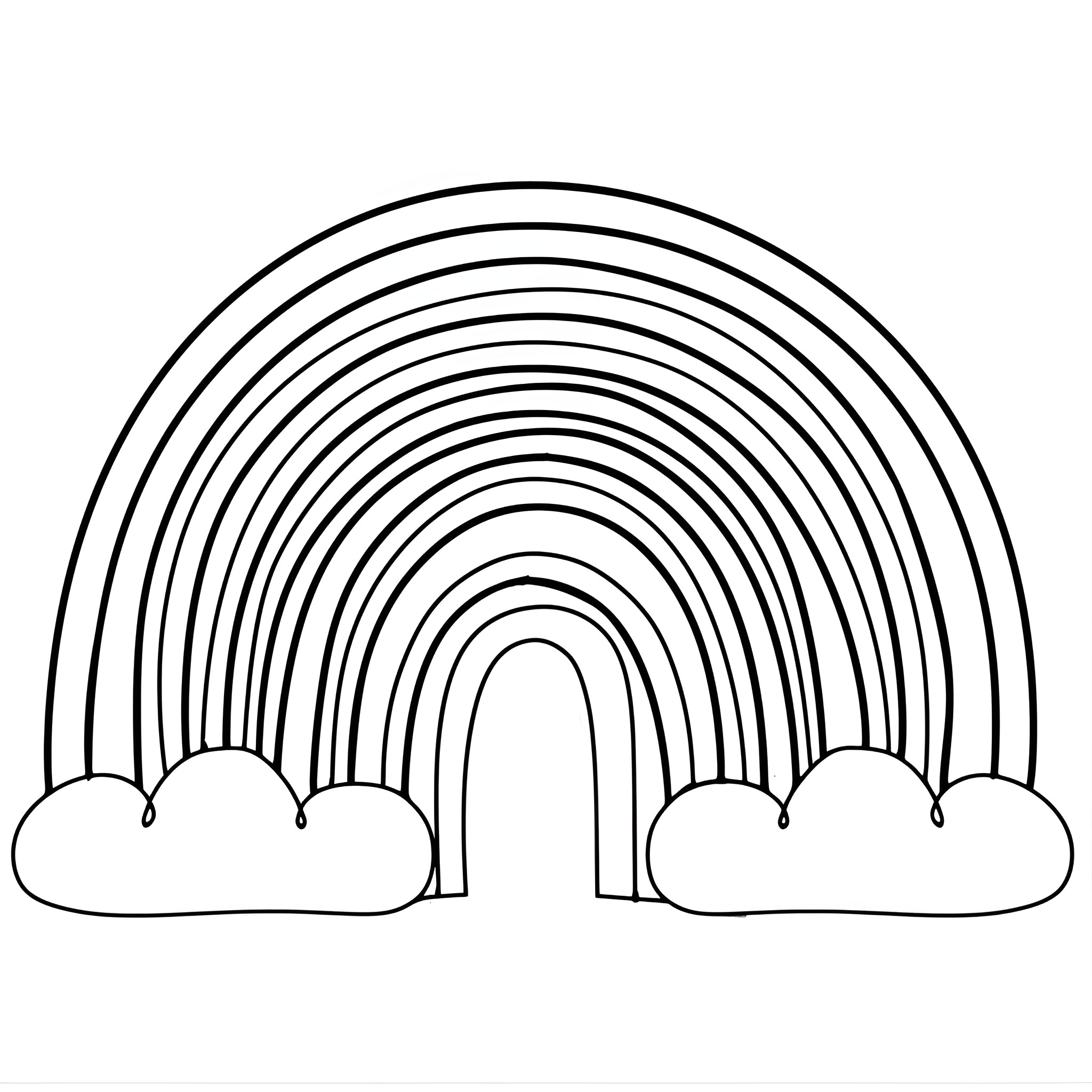 128 Best Rainbow Coloring Pages (Free Printable PDFs)