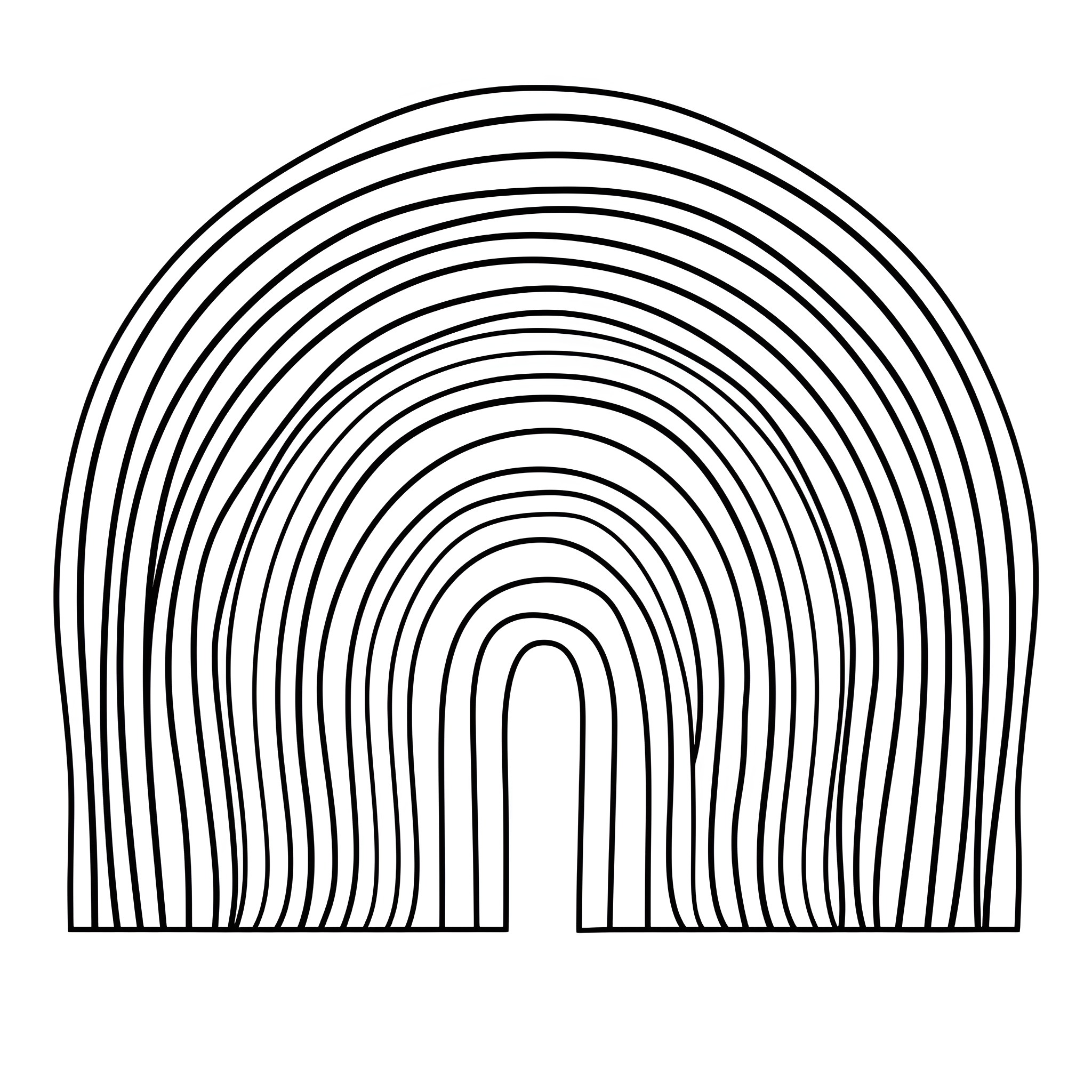 107 Best Rainbow Coloring Pages (Free Printable PDFs)