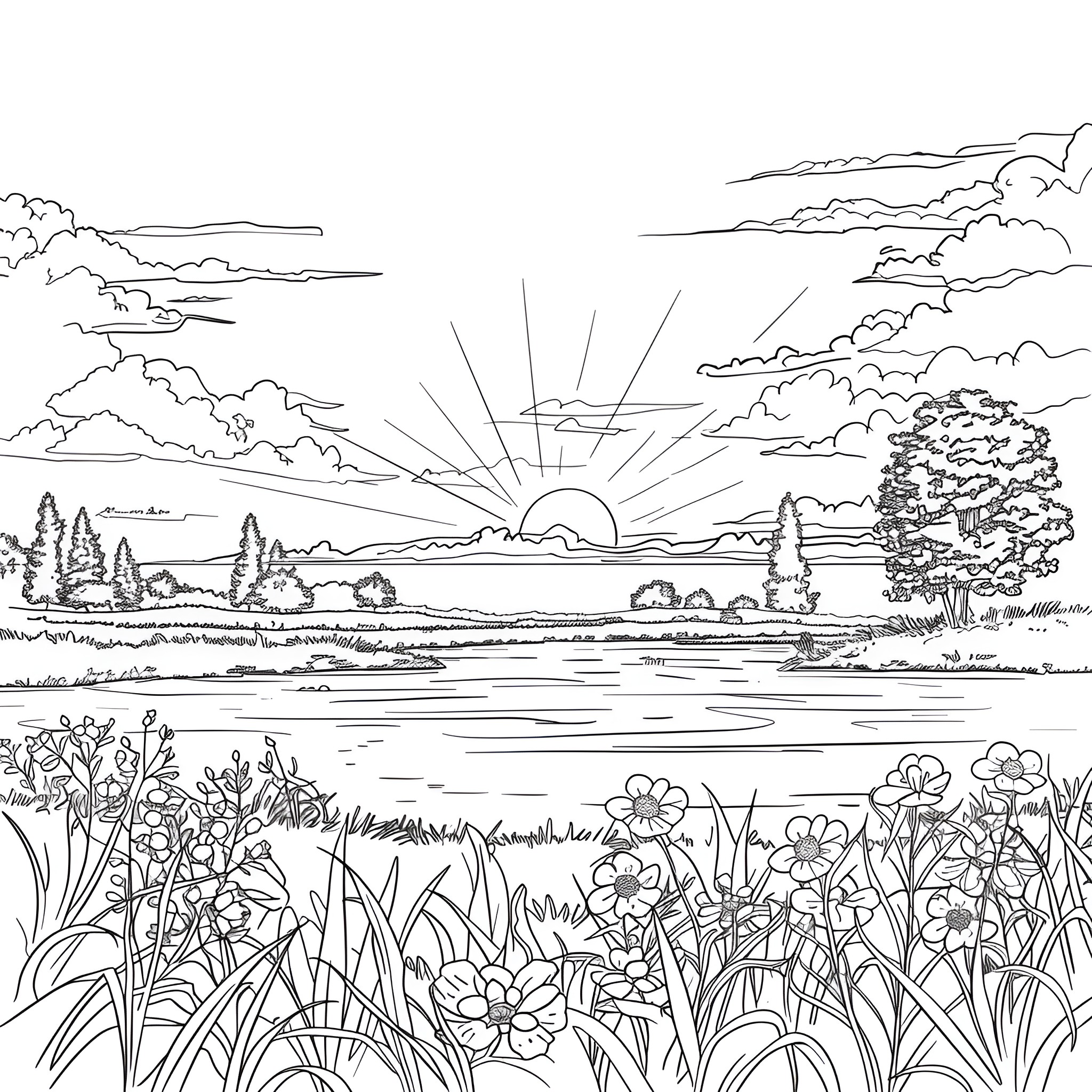 Best Springtime Coloring Pages (Free Printable PDF)