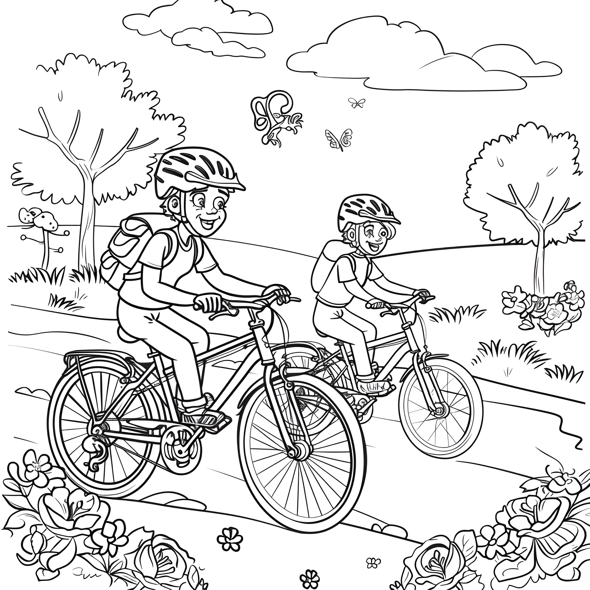 Best Springtime Coloring Pages (Free Printable PDF)