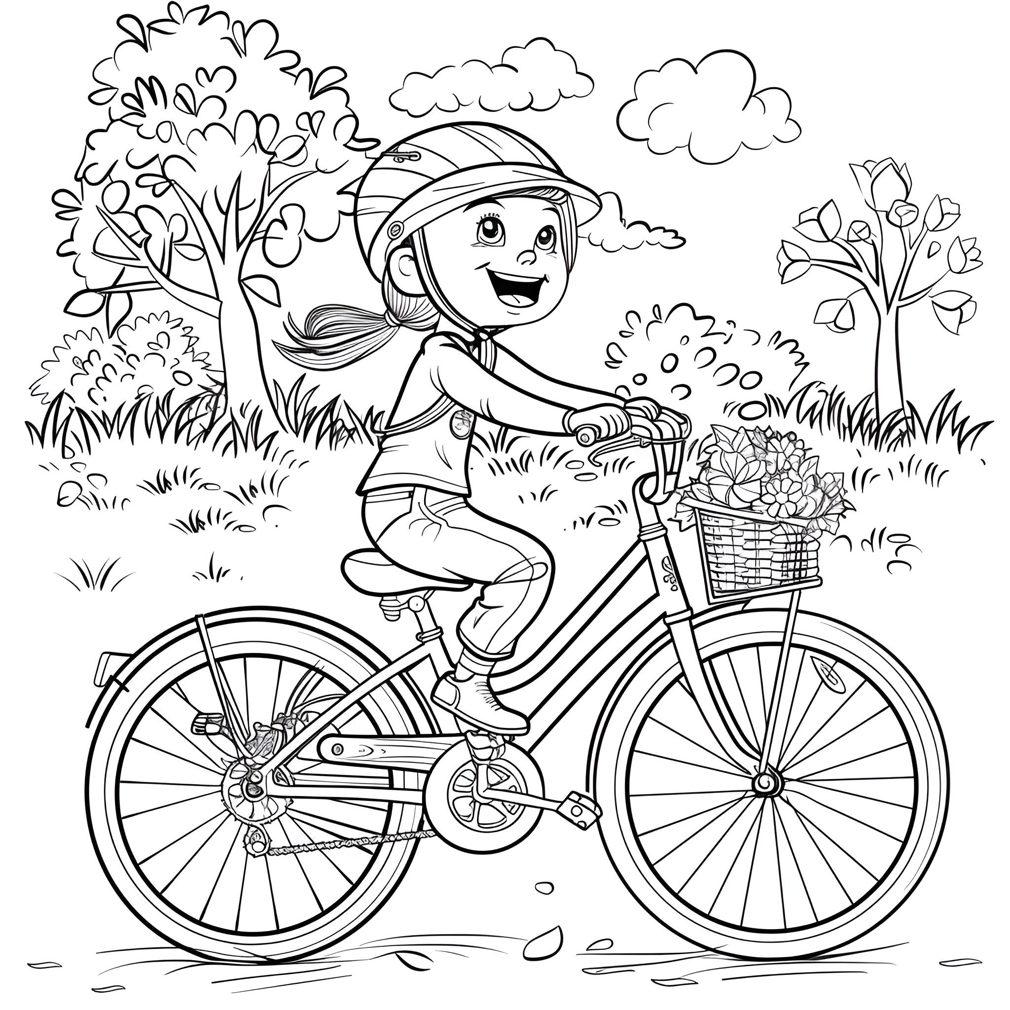 Best Springtime Coloring Pages (Free Printable PDF)