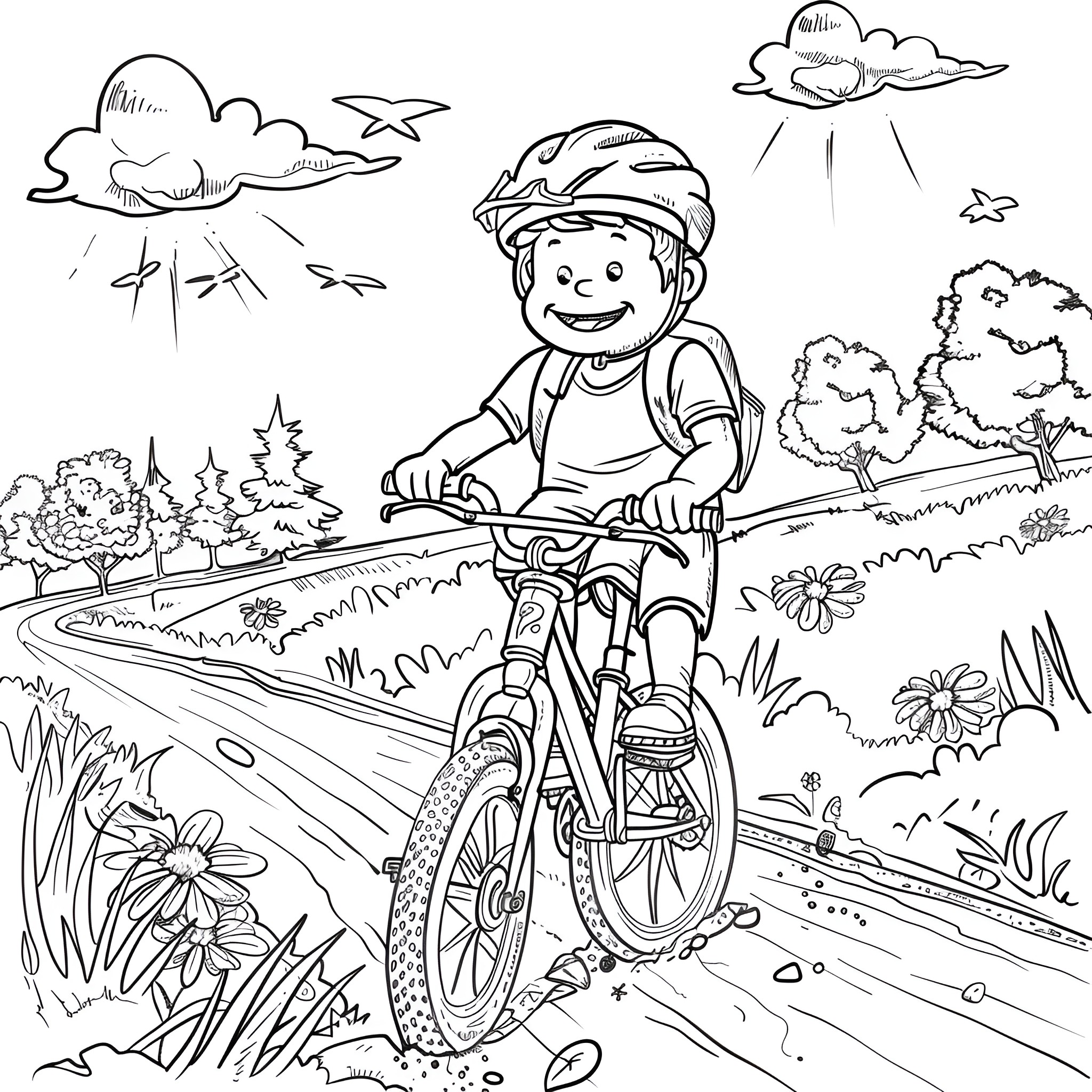 Best Springtime Coloring Pages (Free Printable PDF)