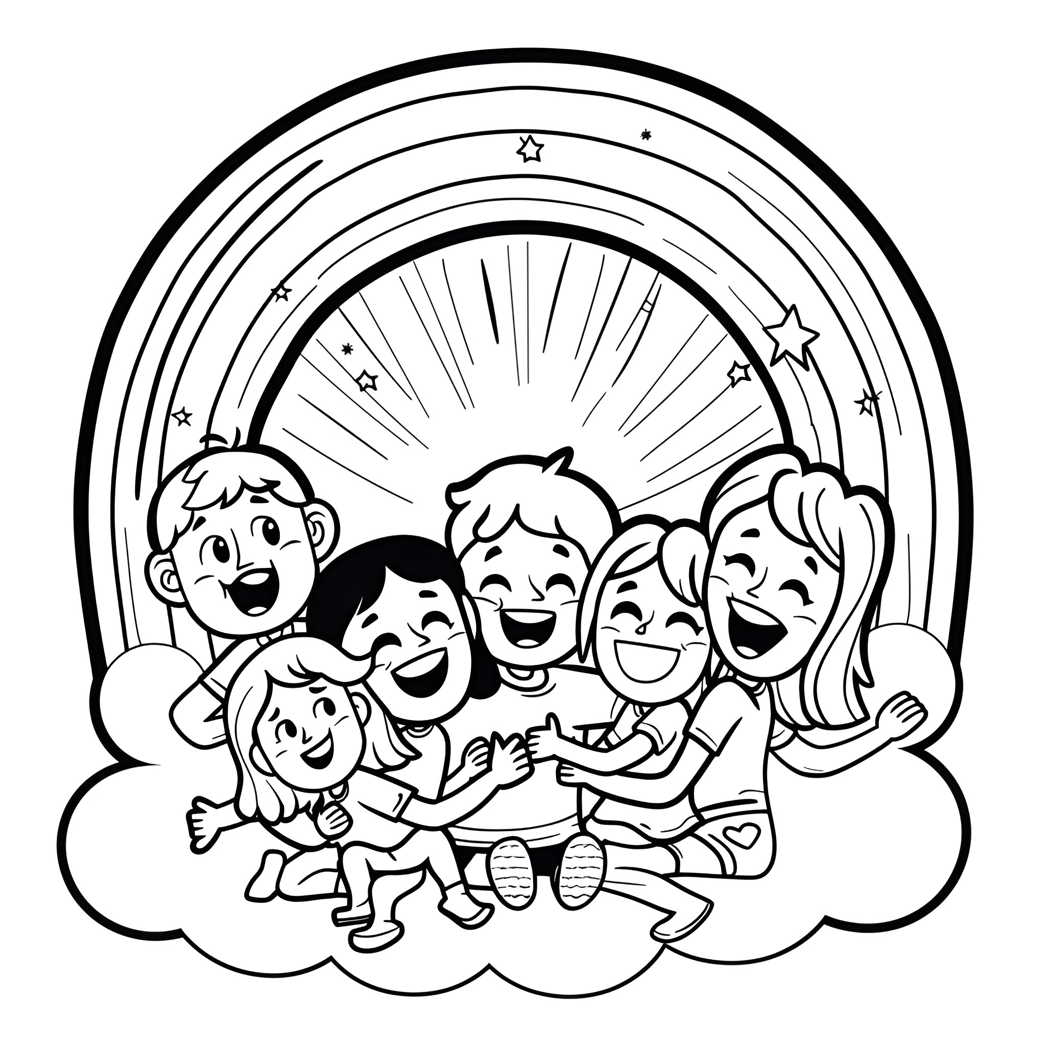 128 Best Rainbow Coloring Pages (Free Printable PDFs)