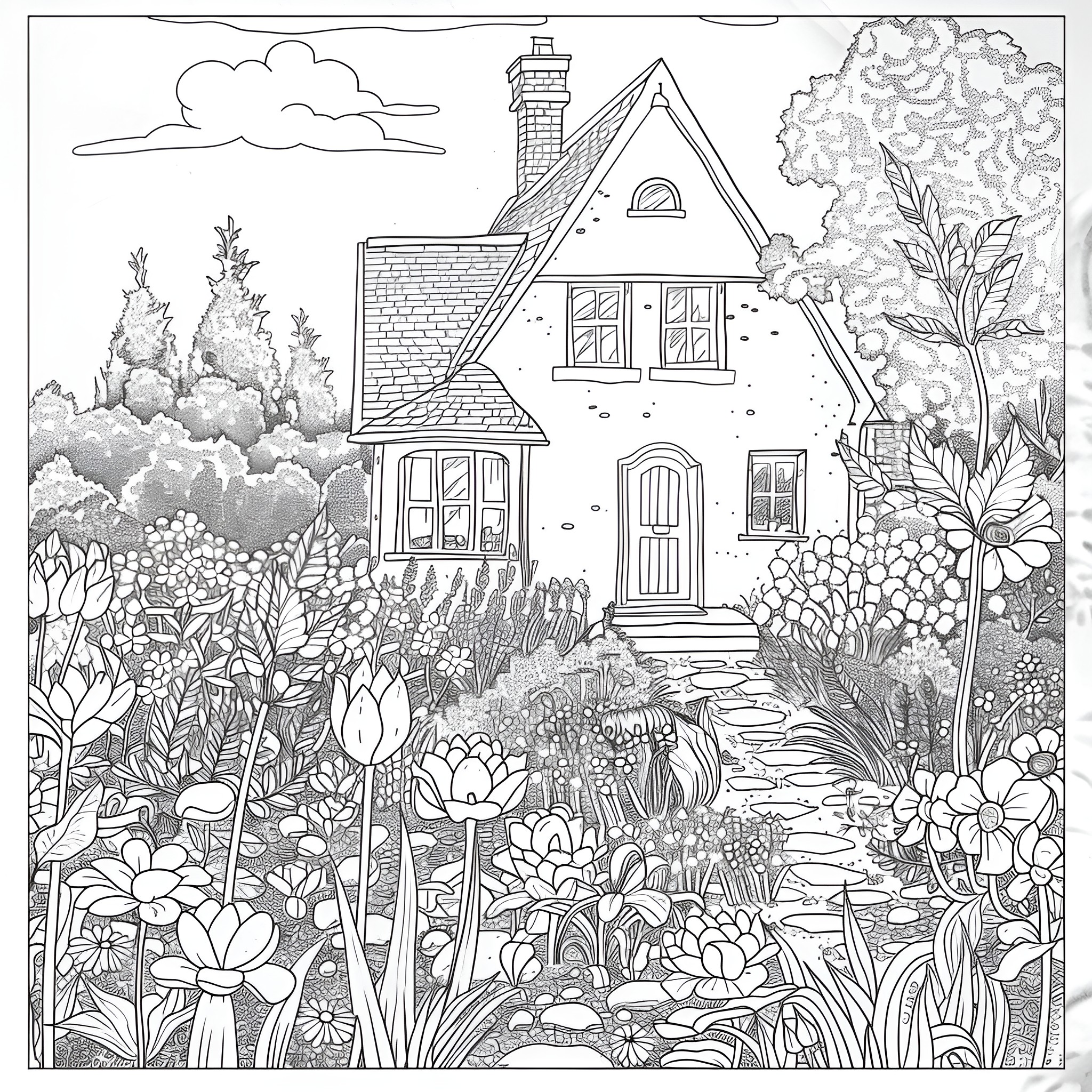 Best Springtime Coloring Pages (Free Printable PDF)