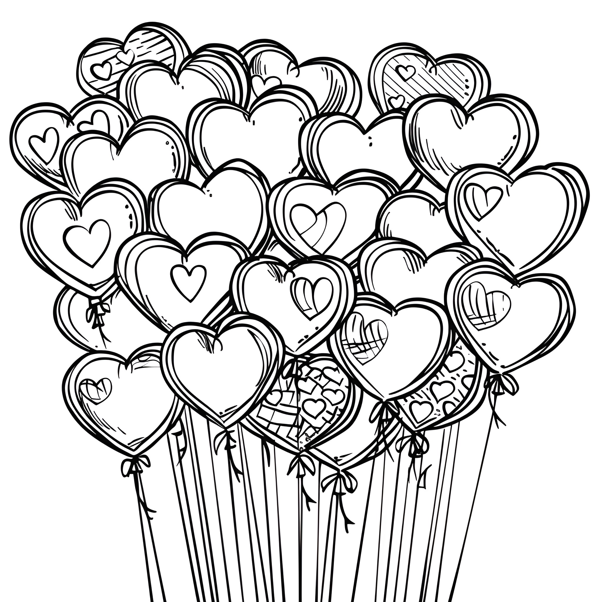 50 Best Valentine's Day Coloring Pages (Free Printable PDFs)