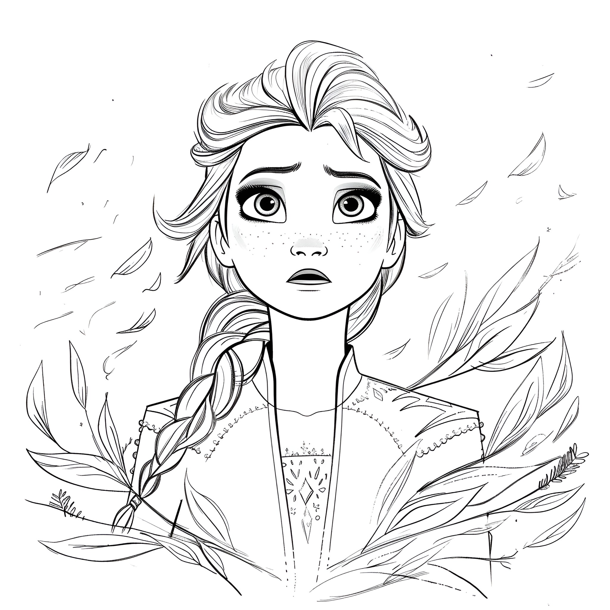 43 Best Elsa Coloring Pages (Free Printable PDFs)