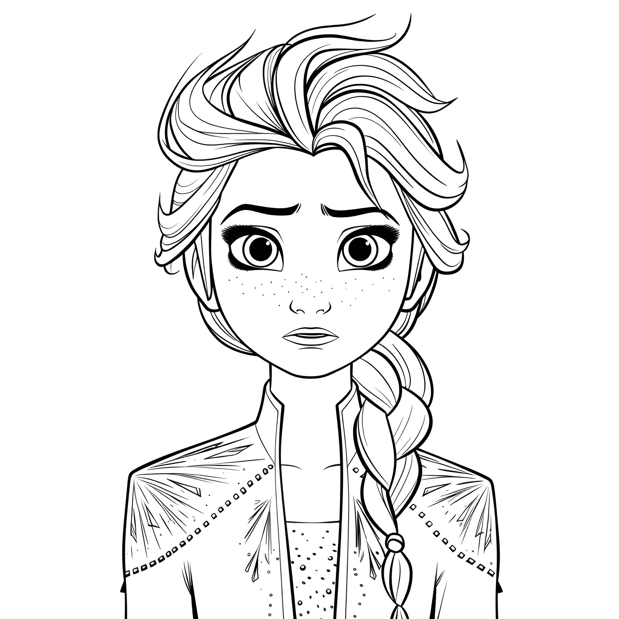 43 Best Elsa Coloring Pages (Free Printable PDFs)