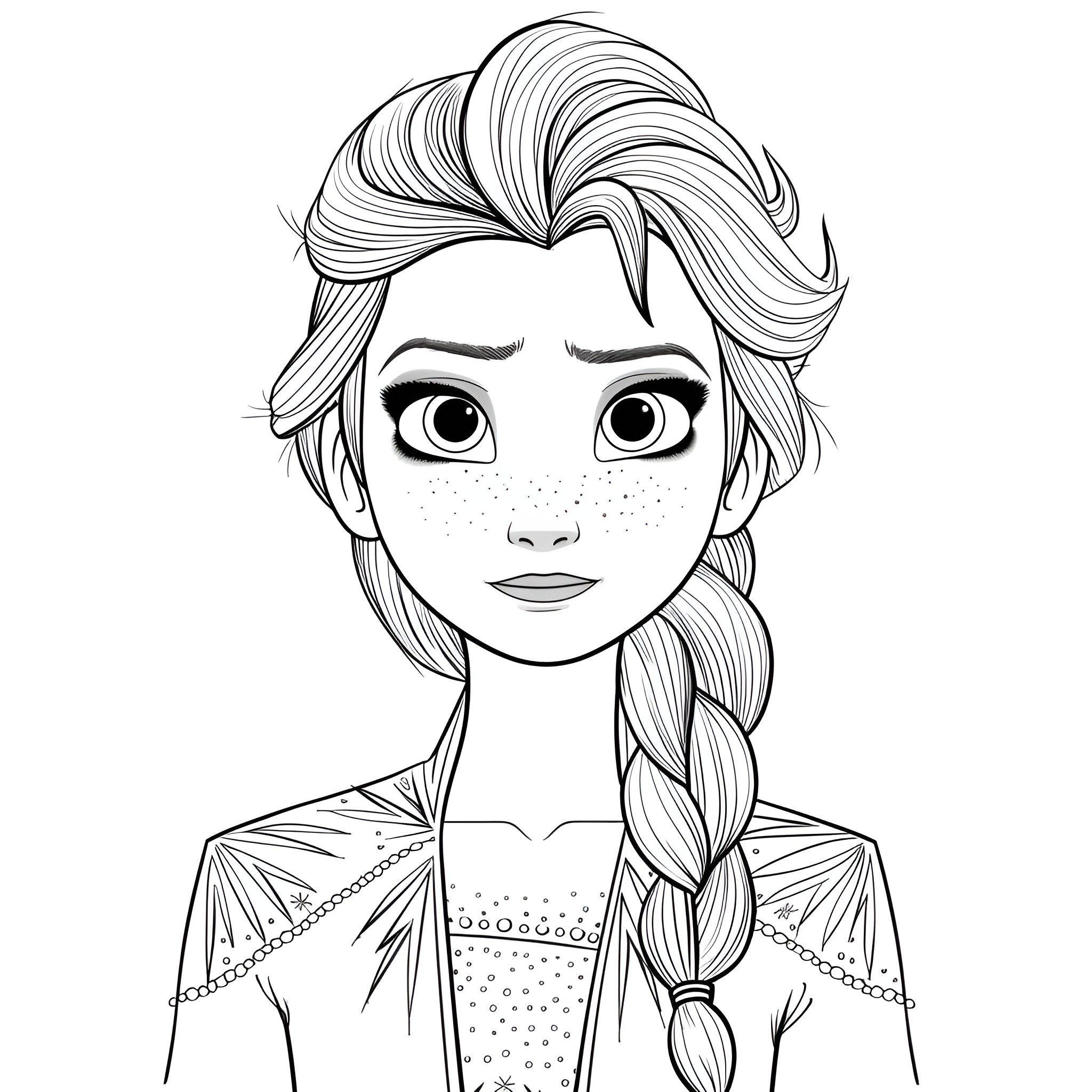 43 Best Elsa Coloring Pages (Free Printable PDFs)