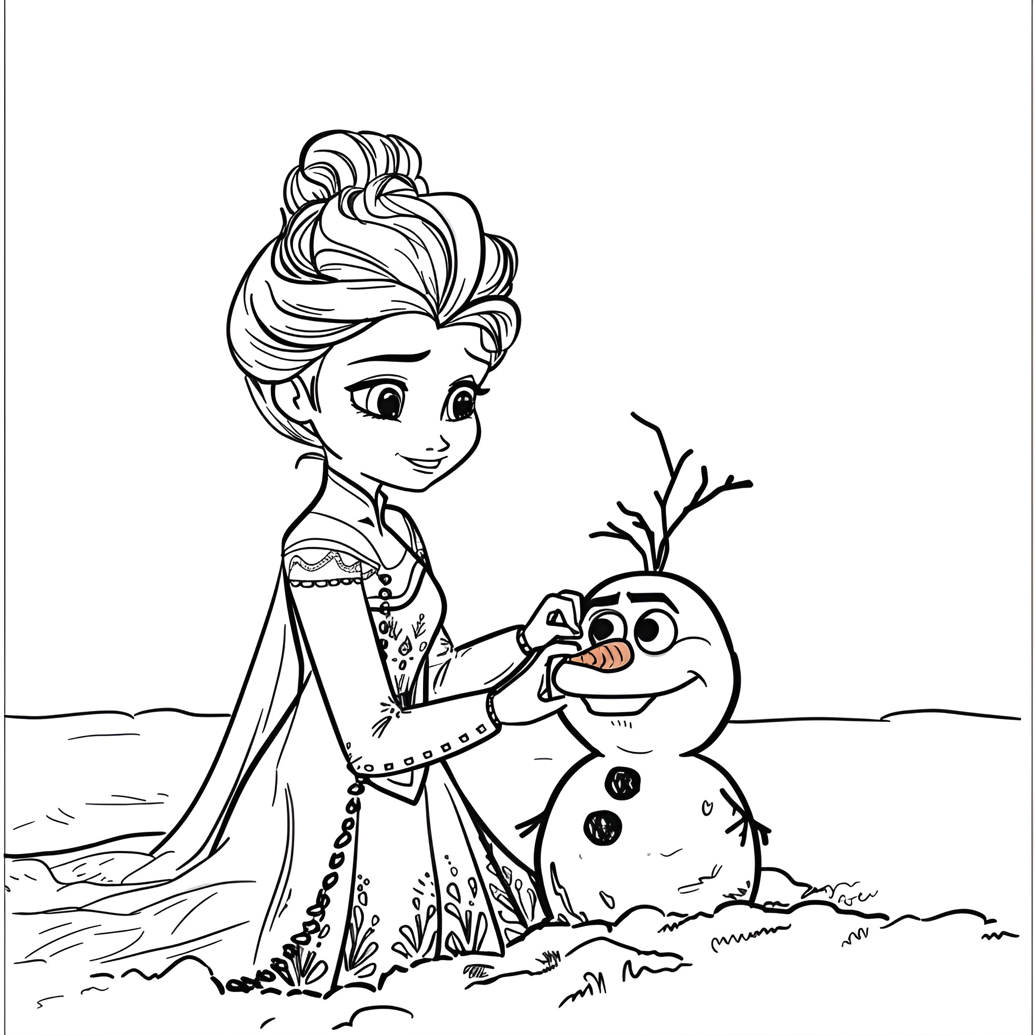 43 Best Elsa Coloring Pages (Free Printable PDFs)
