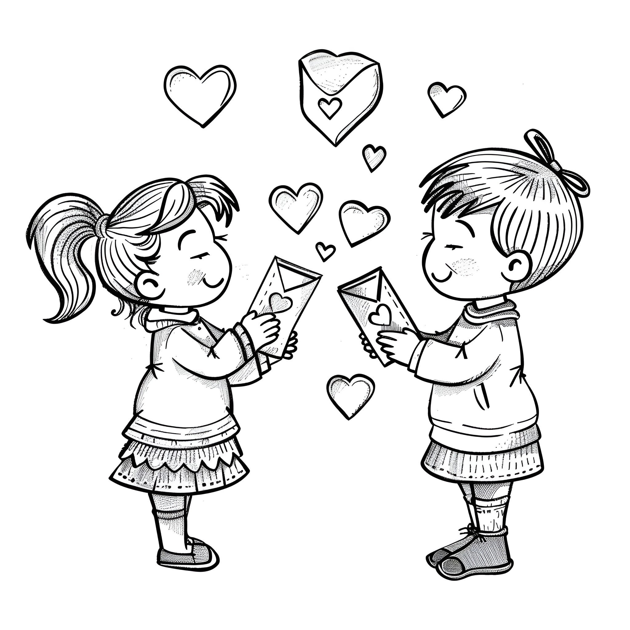 50 Best Valentine's Day Coloring Pages (Free Printable PDFs)