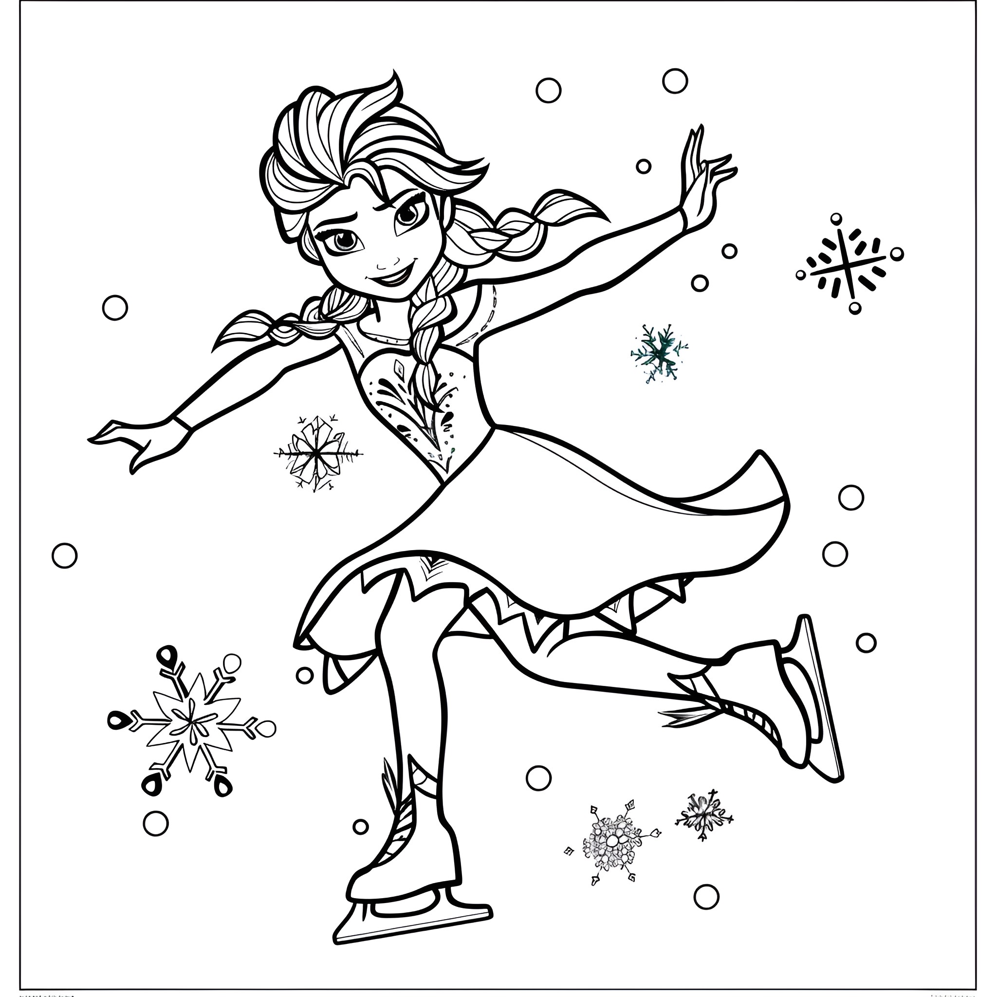 409 Best Elsa Coloring Pages (Free Printable PDFs)
