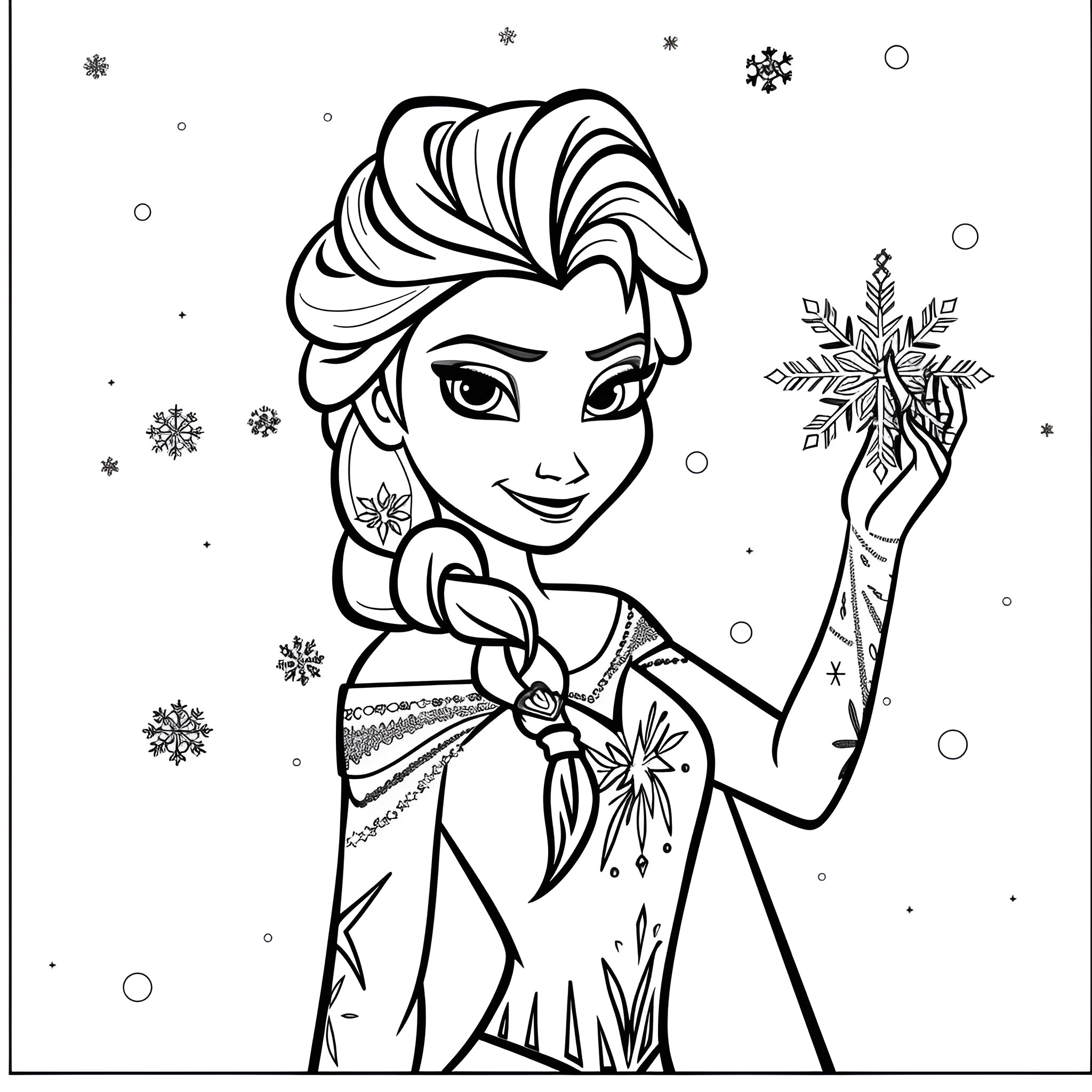 43 Best Elsa Coloring Pages (Free Printable PDFs)
