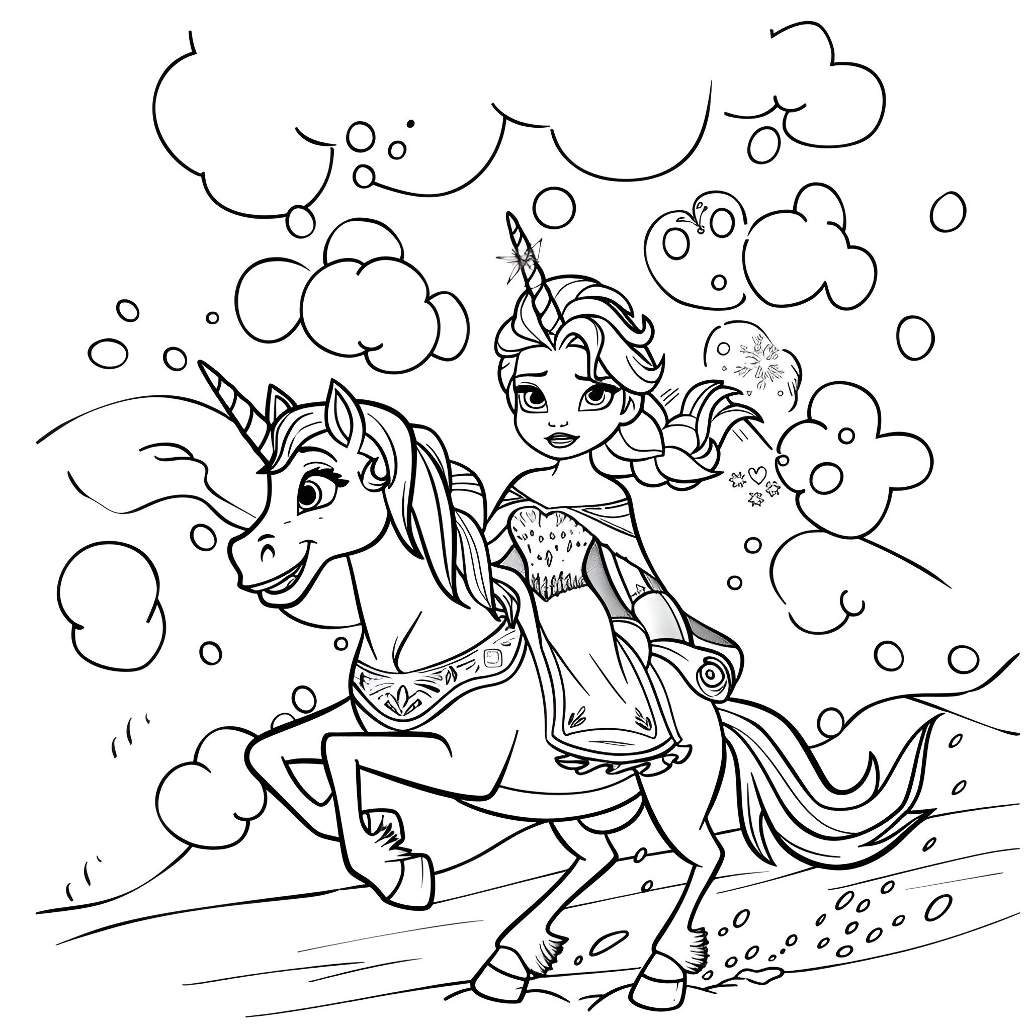 43 Best Elsa Coloring Pages (Free Printable PDFs)
