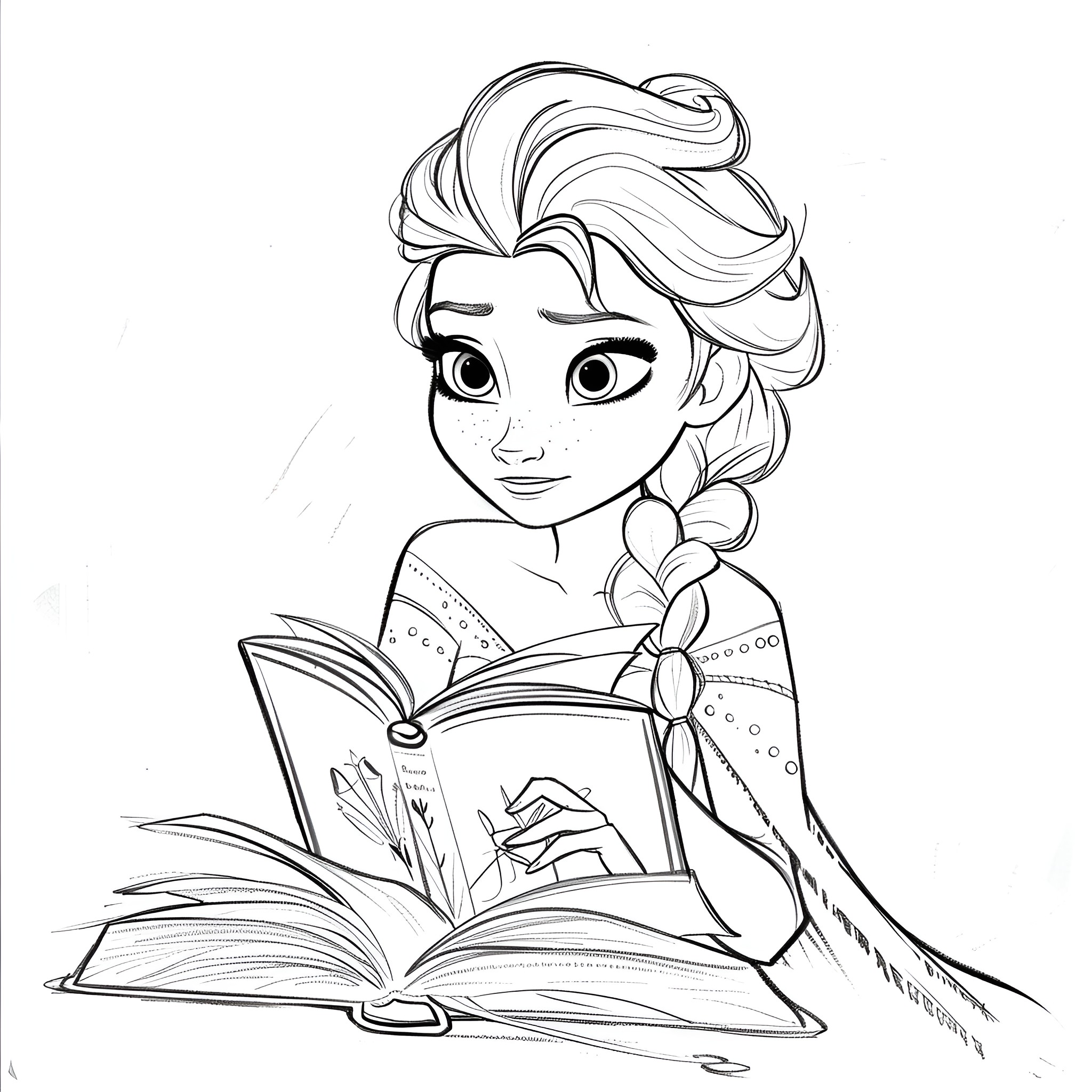 43 Best Elsa Coloring Pages (Free Printable PDFs)