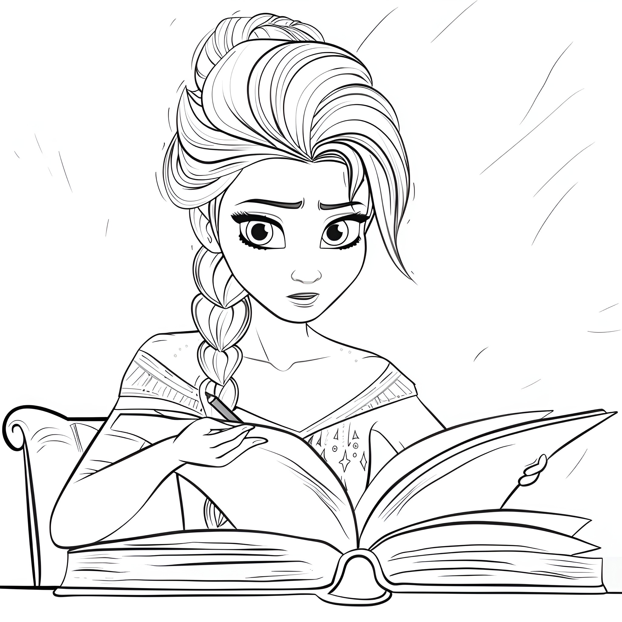 43 Best Elsa Coloring Pages (Free Printable PDFs)