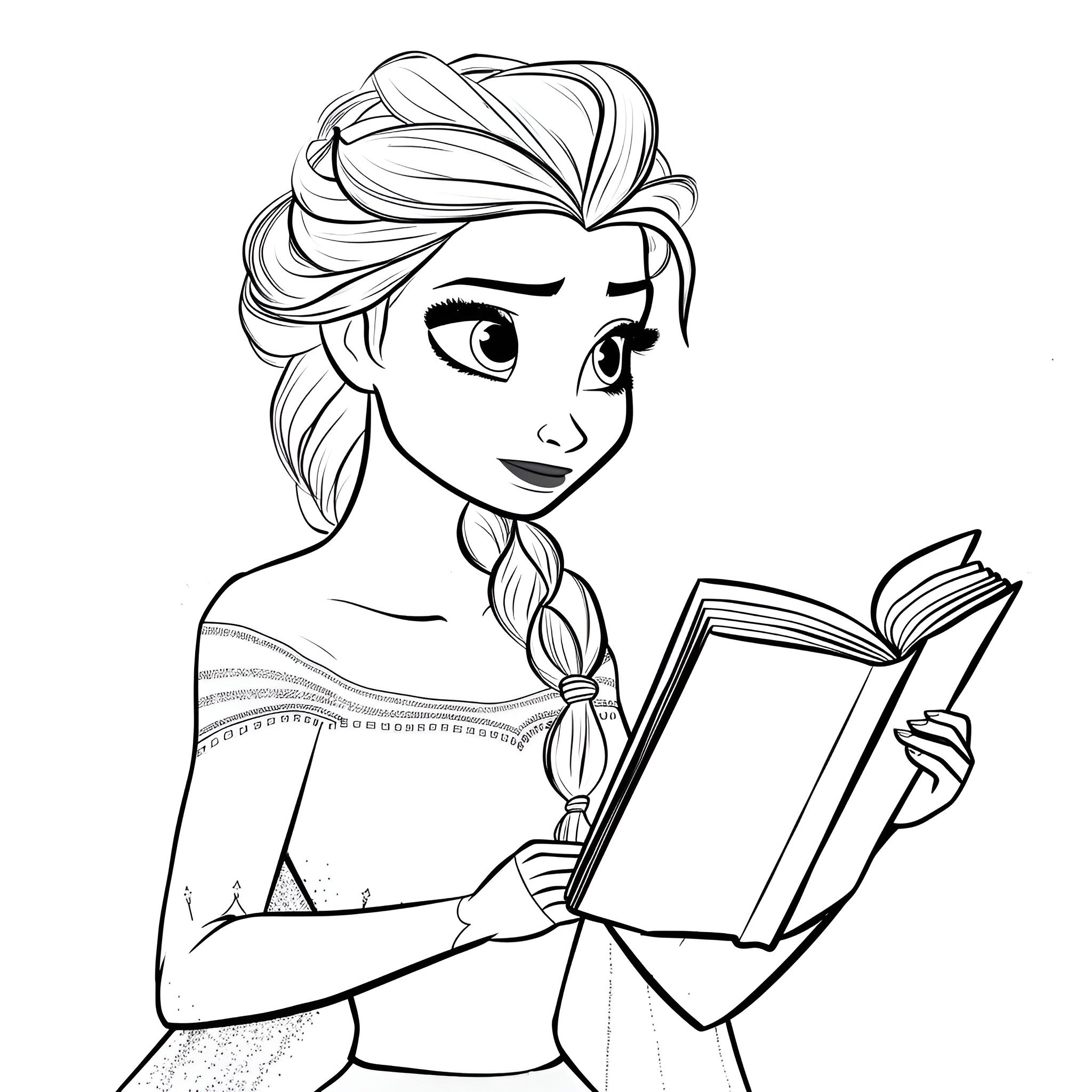 43 Best Elsa Coloring Pages (Free Printable PDFs)