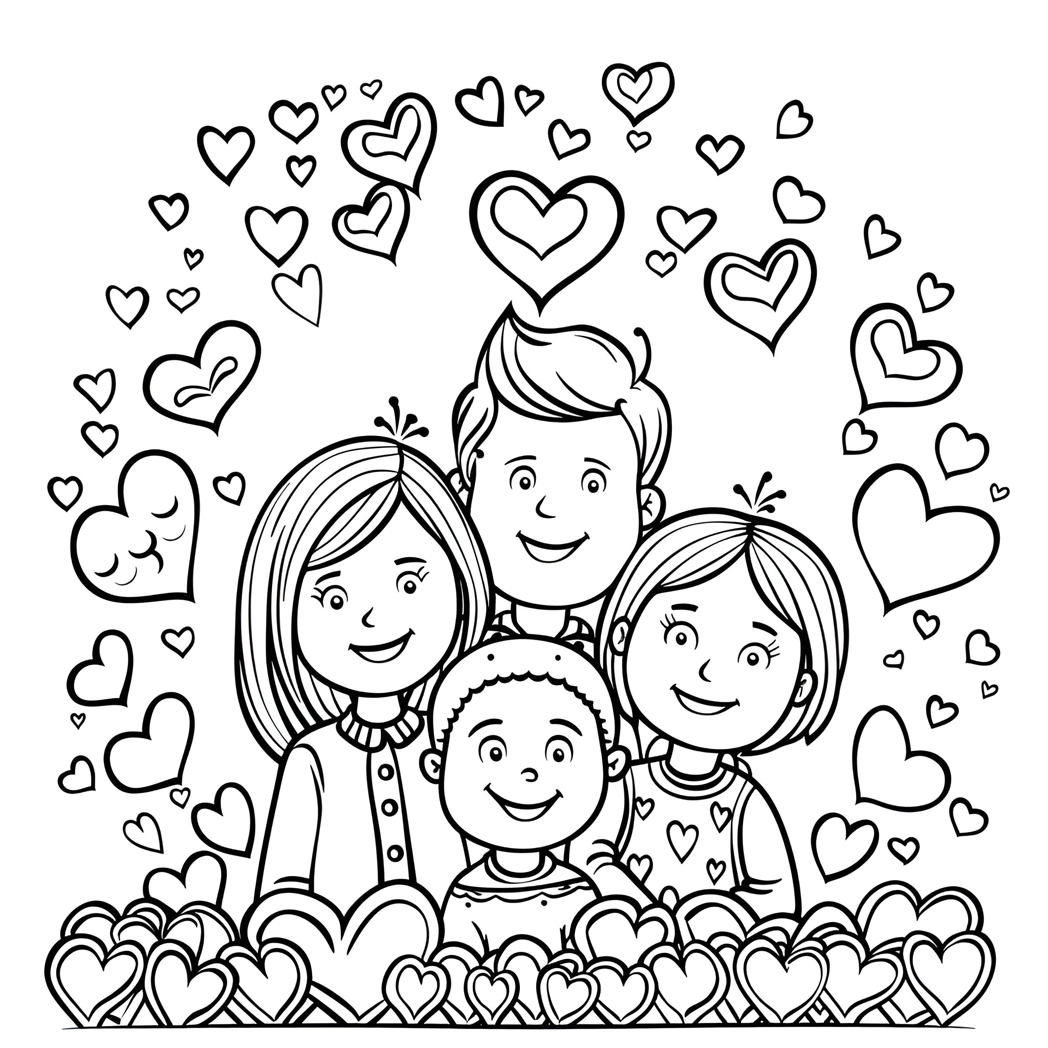 50 Best Valentine's Day Coloring Pages (Free Printable PDFs)
