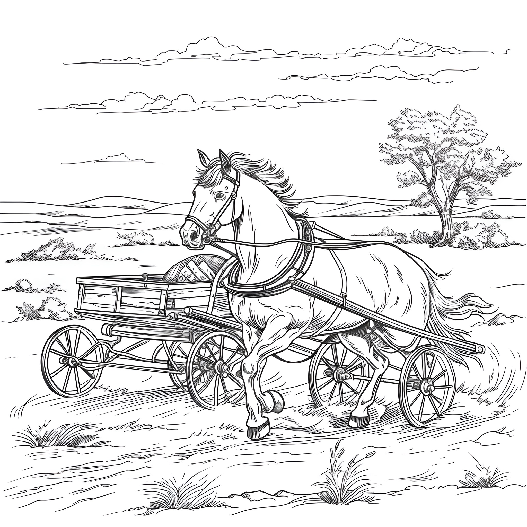 172 Best Horse Coloring Pages (Free Printable PDFs)