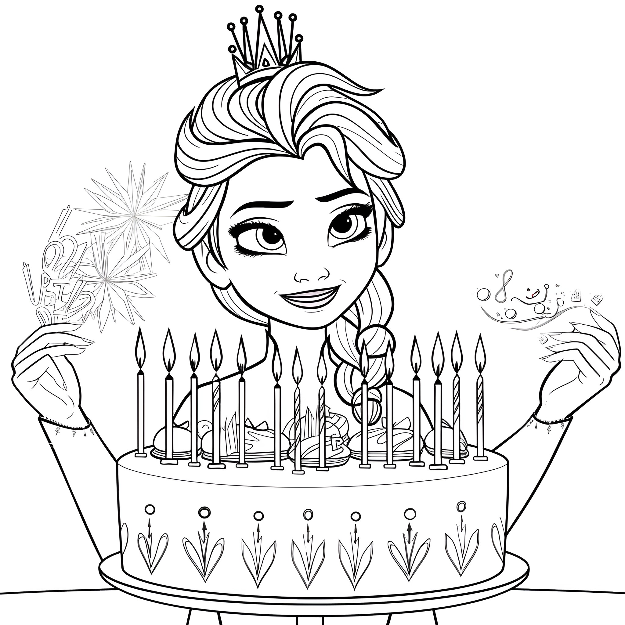 43 Best Elsa Coloring Pages (Free Printable PDFs)