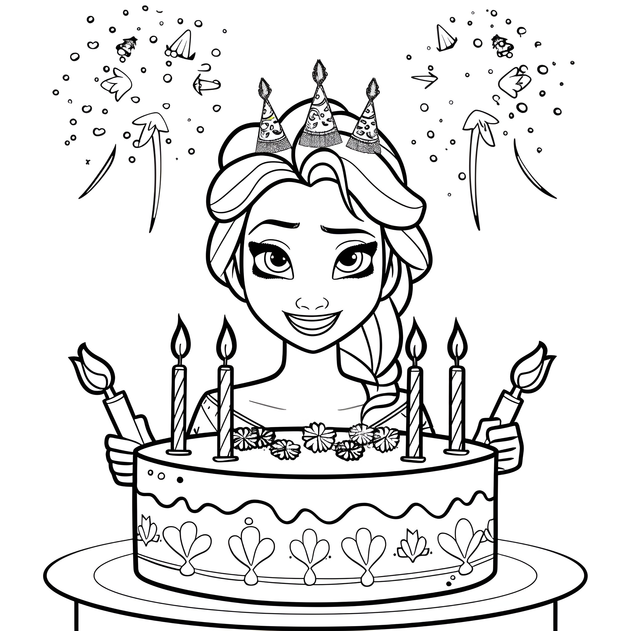 Best Elsa Coloring Pages (Free Printable PDF)