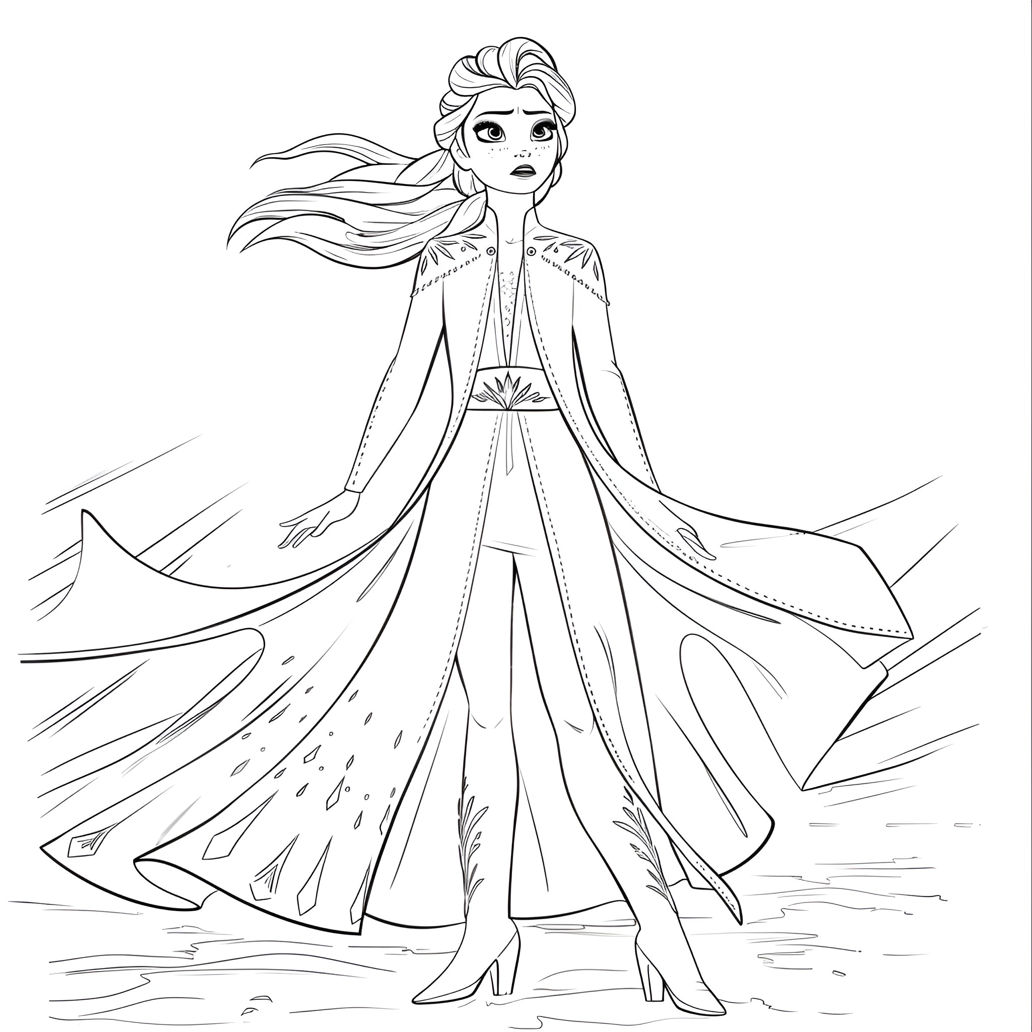 43 Best Elsa Coloring Pages (Free Printable PDFs)
